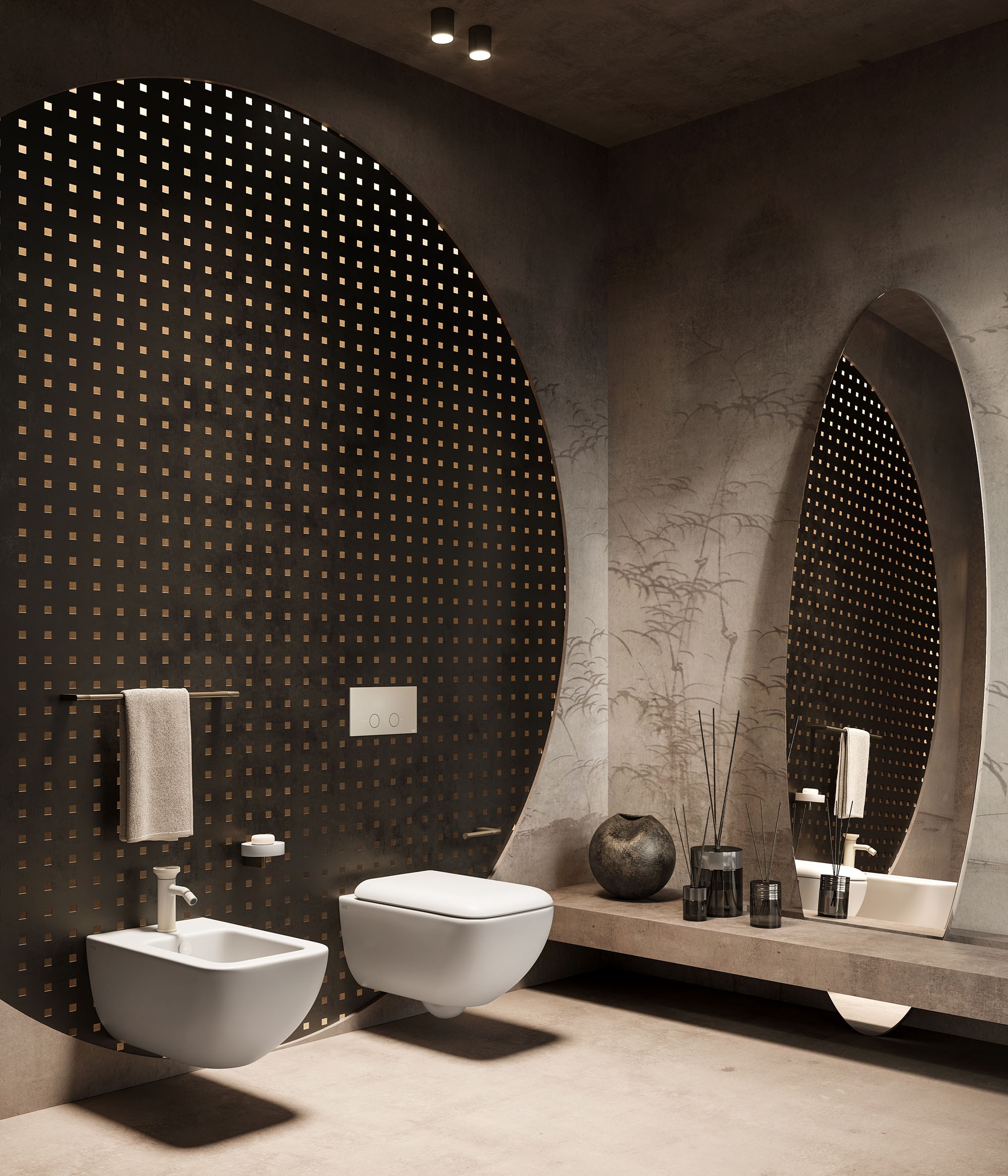 ORIGINI | Flush plate By Gessi