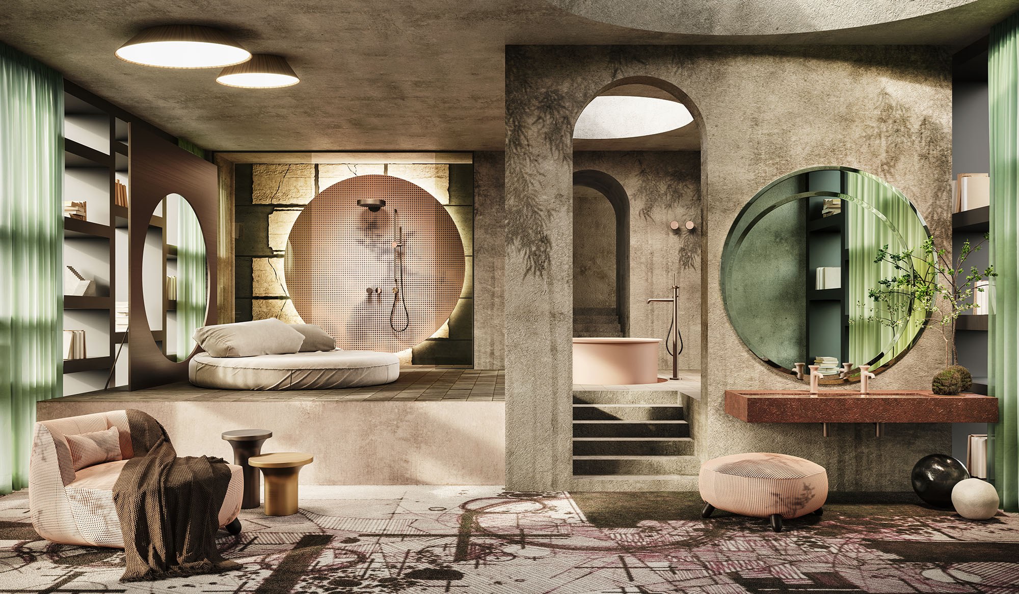 ORIGINI Metal washbasin tap / bidet tap By Gessi