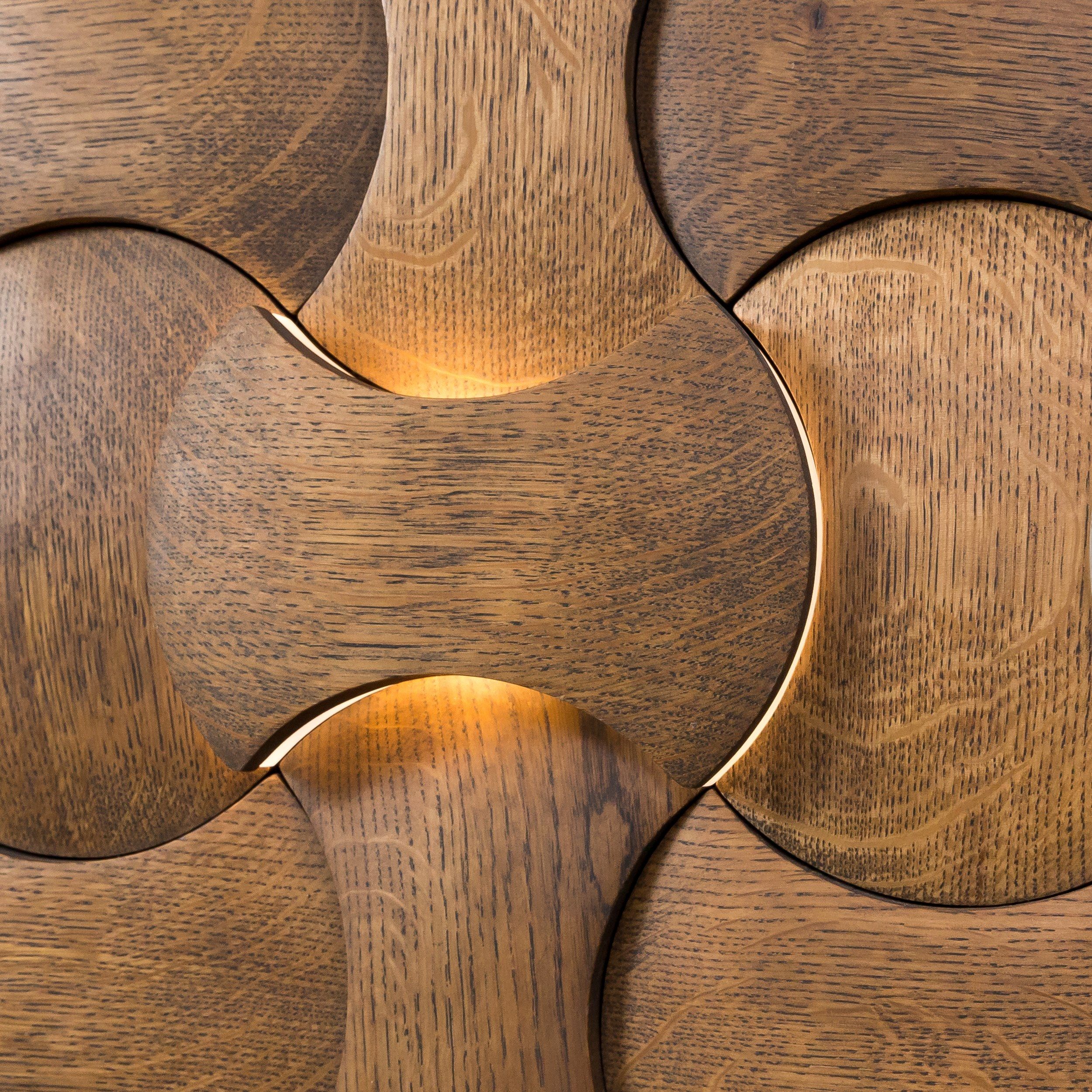 Modular wooden 3D Wall Cladding ORLANDO By NEXT LEVEL DESIGN STUDIO