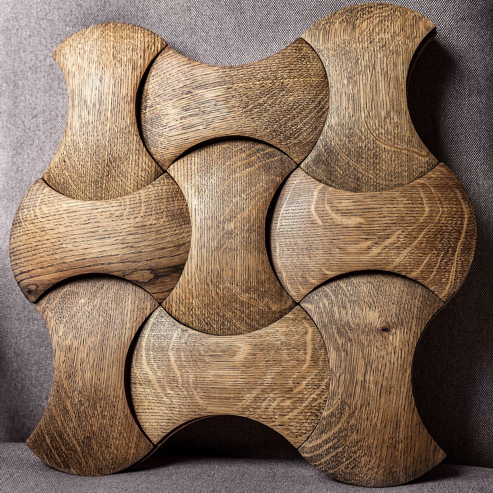 Modular wooden 3D Wall Cladding ORLANDO By NEXT LEVEL DESIGN STUDIO