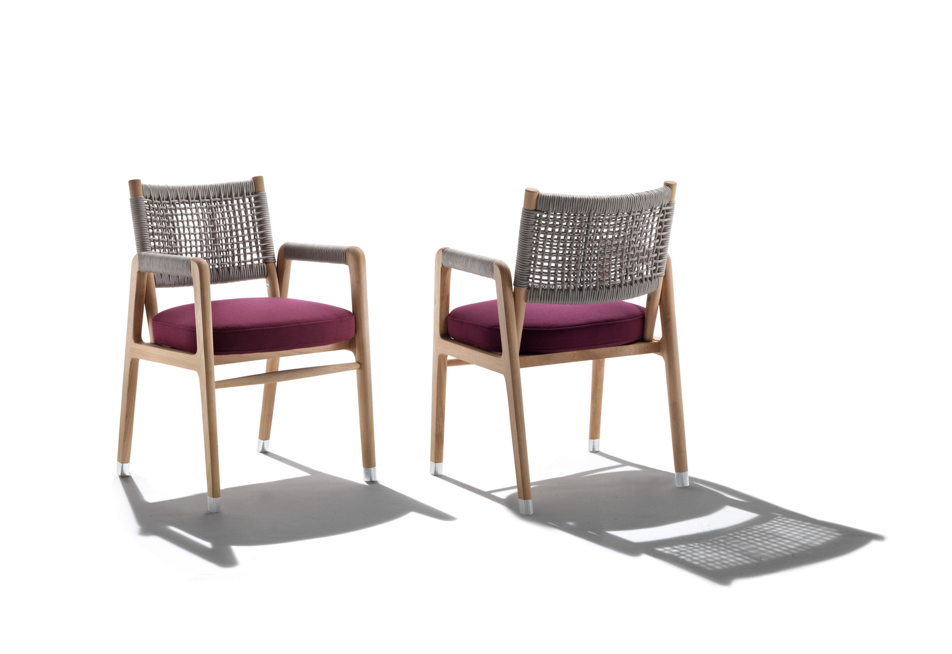ORTIGIA OUTDOOR | Chair with armrests By Flexform