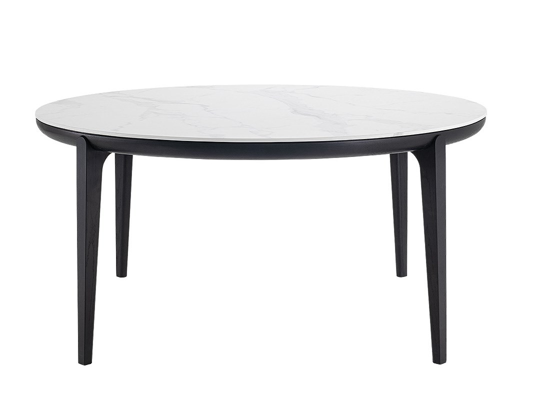 ERIKA Round Calacatta marble dining table By HC28 | design René Chyba