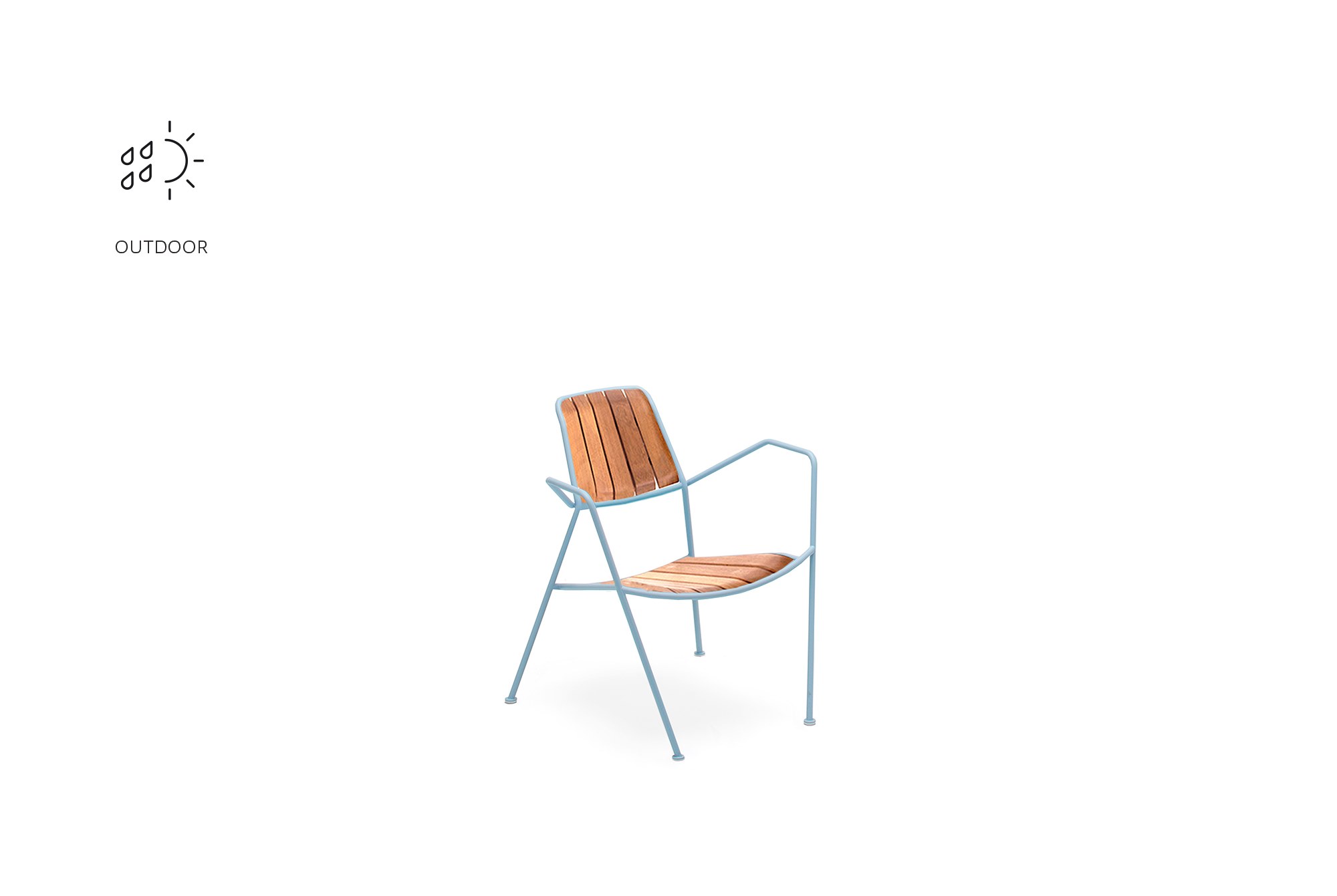 OSMO Steel low lounge chair with armrests By Prostoria | design Numen ...