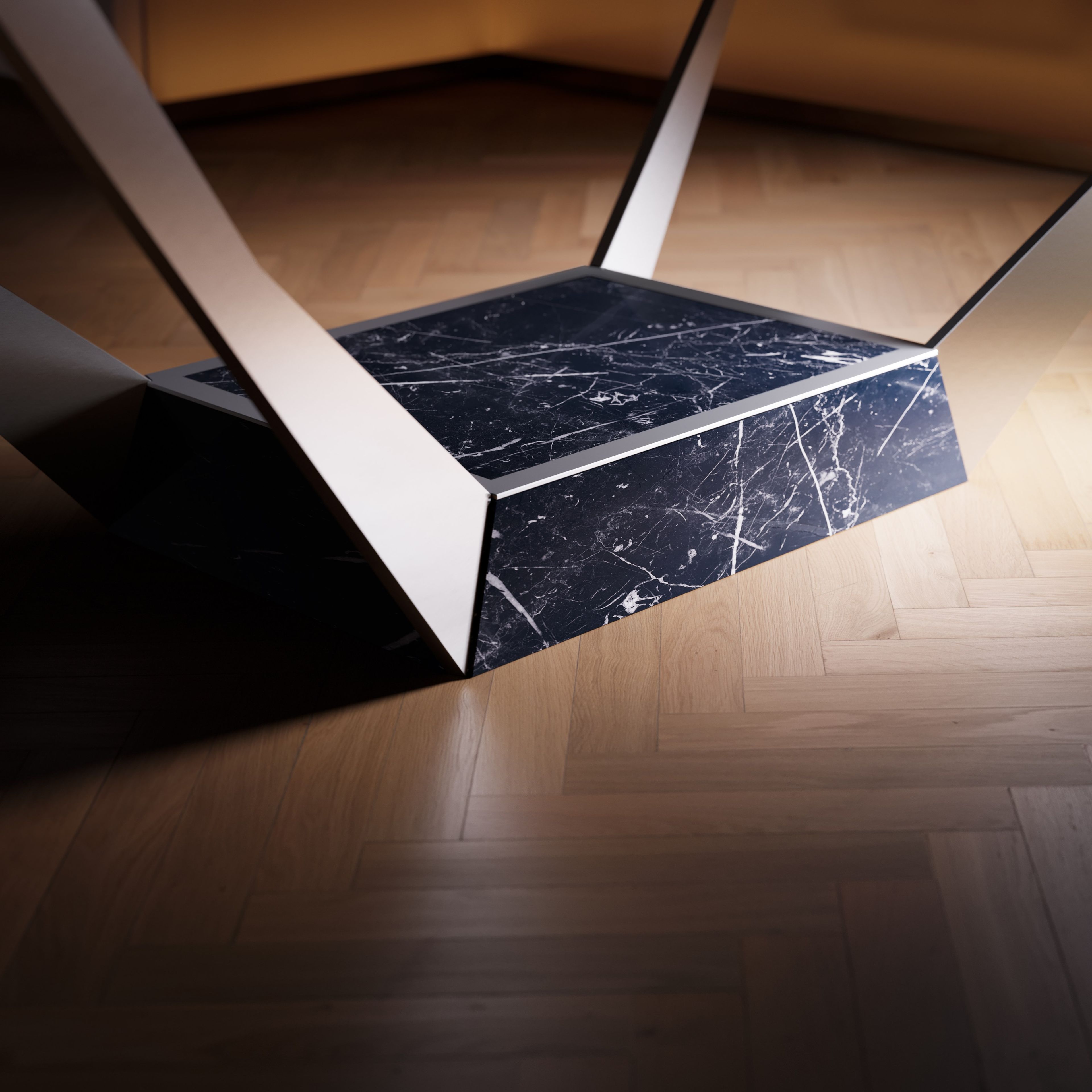 OTO POP REVERSE BEAN table By TERZADIMENSIONE design Claudio Valentino