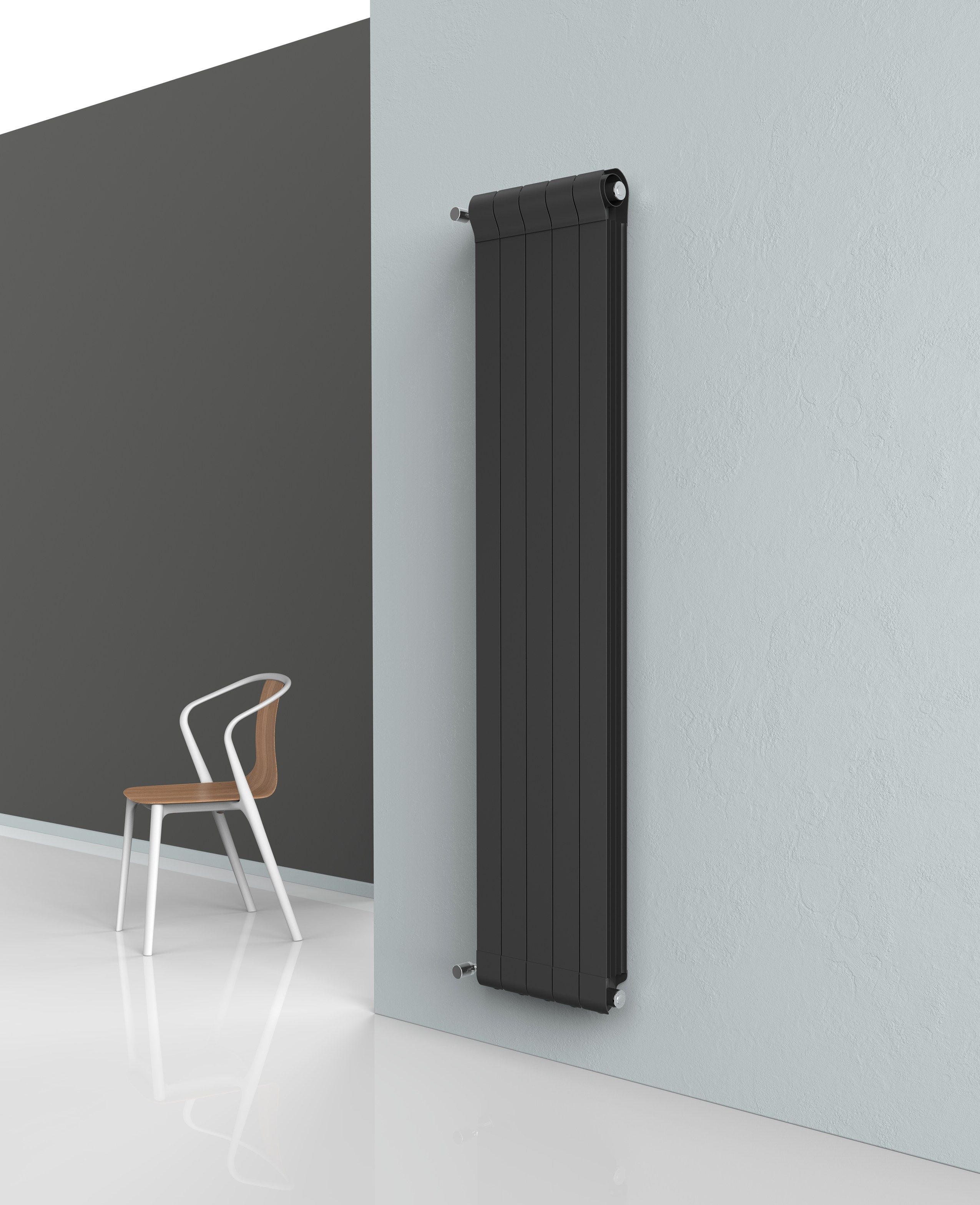 Termoarredo in alluminio pressofuso a parete OTTIMO+ By Radiatori 2000