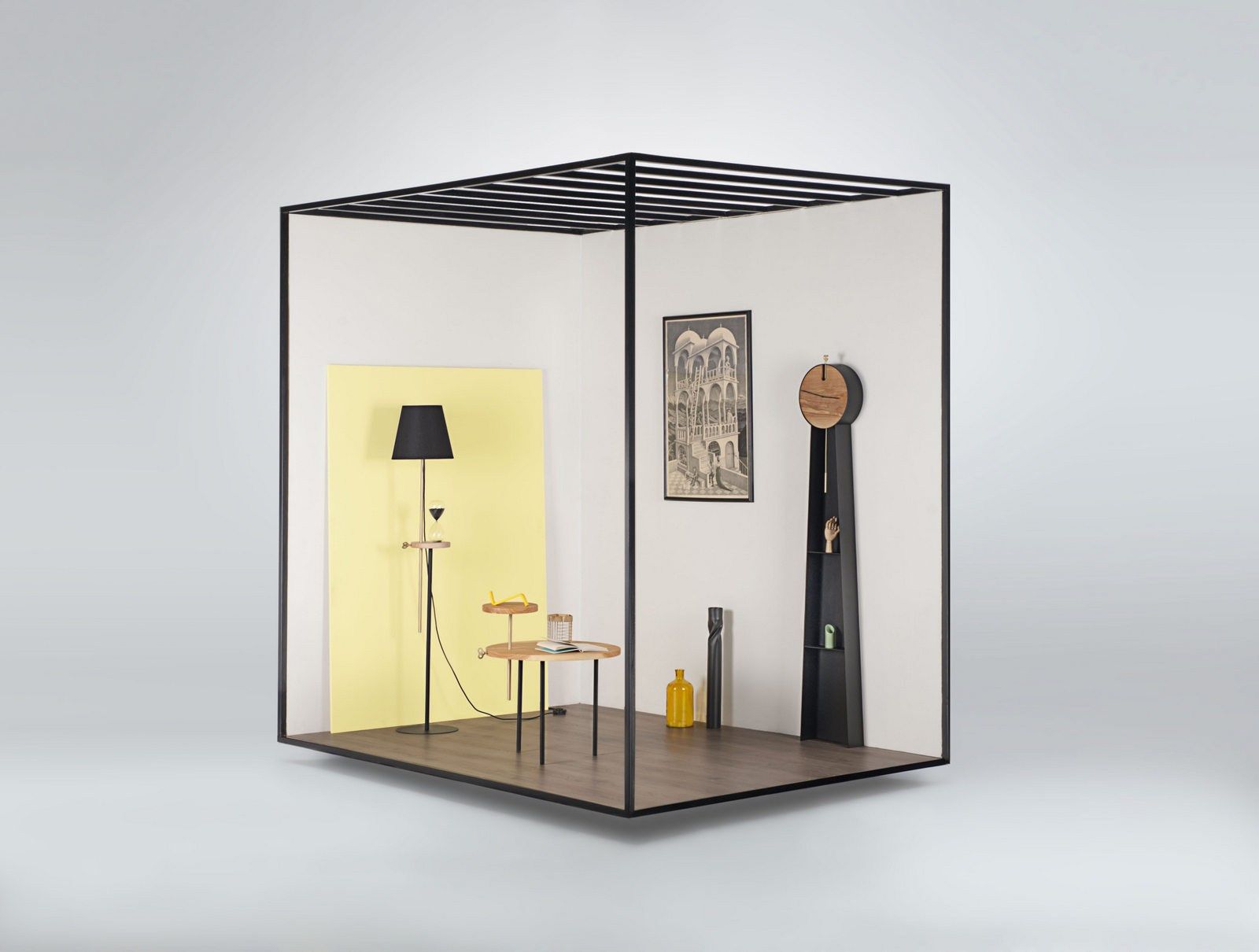 Pendulum steel clock OTTO Estensioni Collection By FORMAE design ...