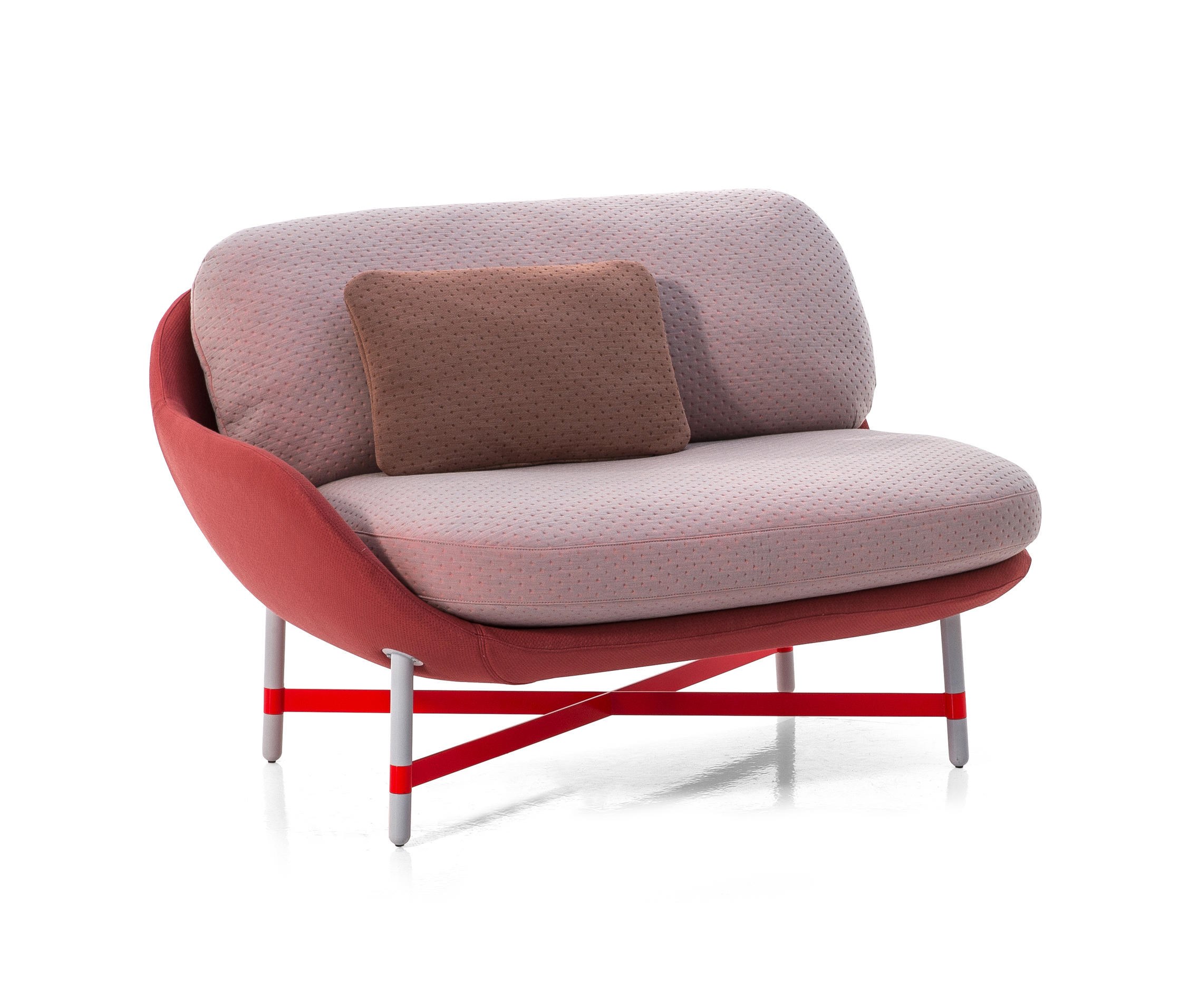 OTTOMAN Fabric small sofa By Moroso | design Scholten & Baijings