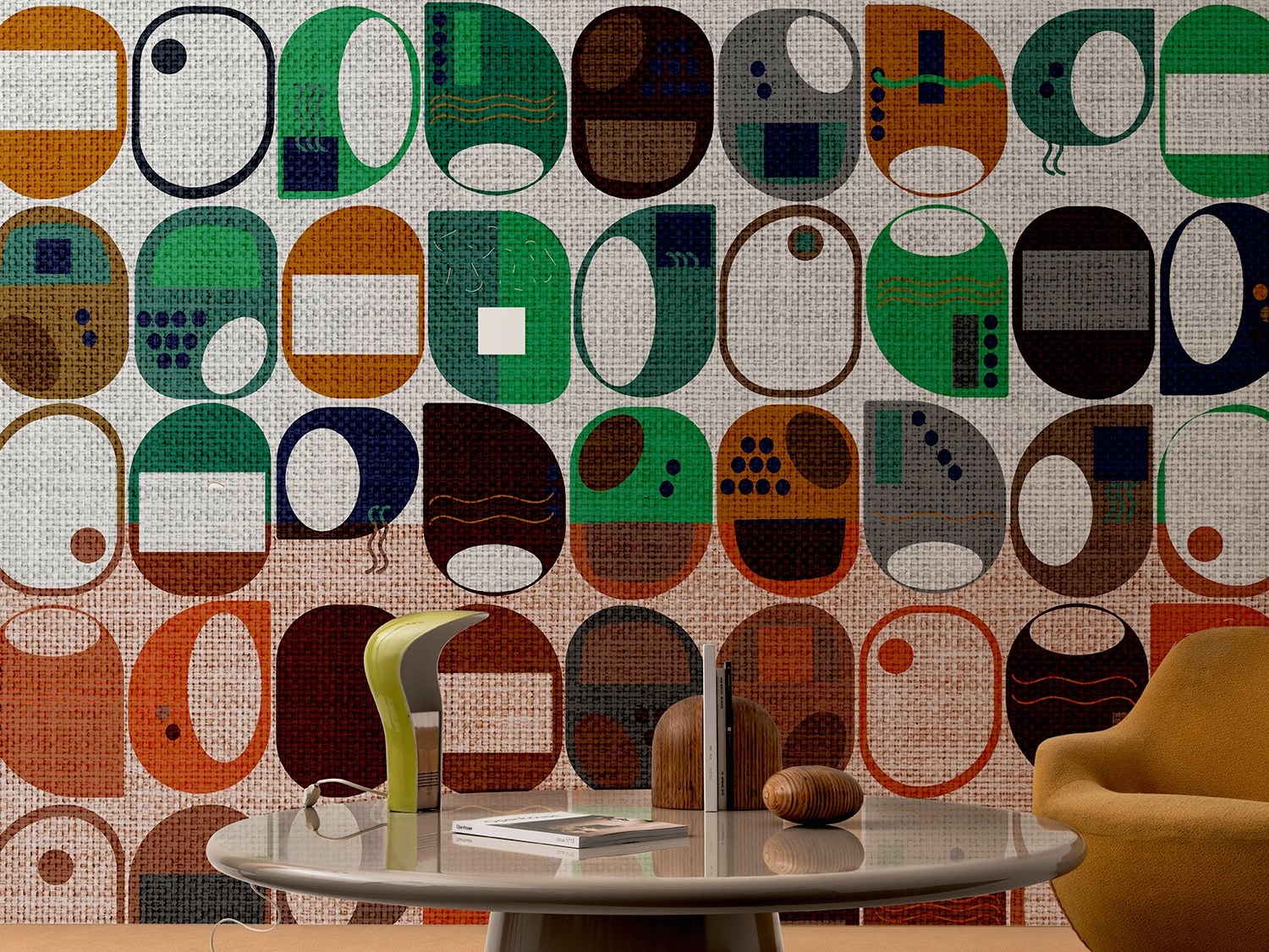 Vinyl wallpaper OUT OF CURIOSITY Contemporary Wallpaper 2021 Collection ...
