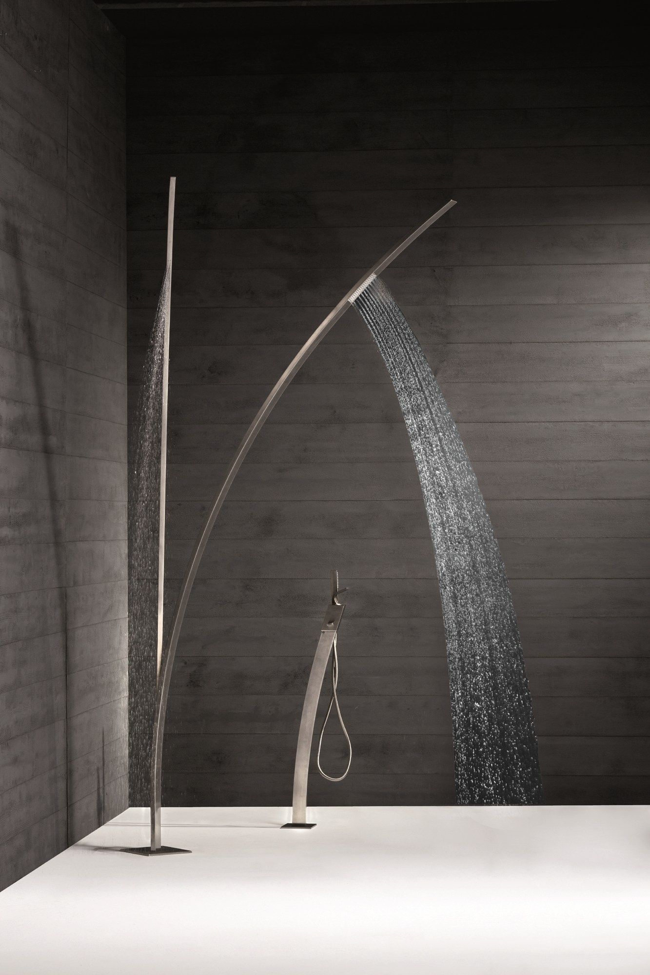 OUTDOOR | Stainless steel outdoor shower OUTDOOR Collection By newform