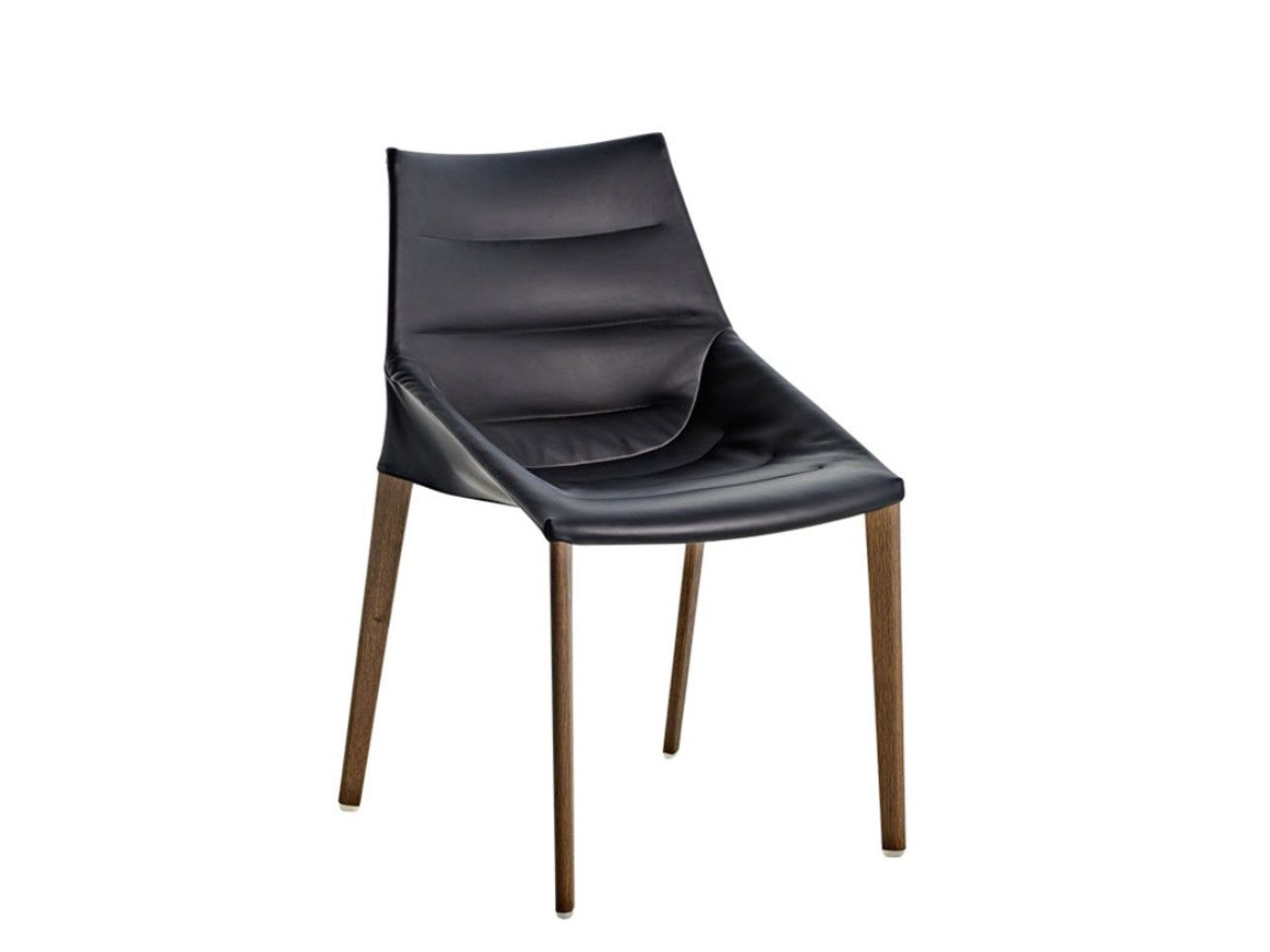 OUTLINE | Leather chair Ergonomic upholstered leather chair By Molteni ...
