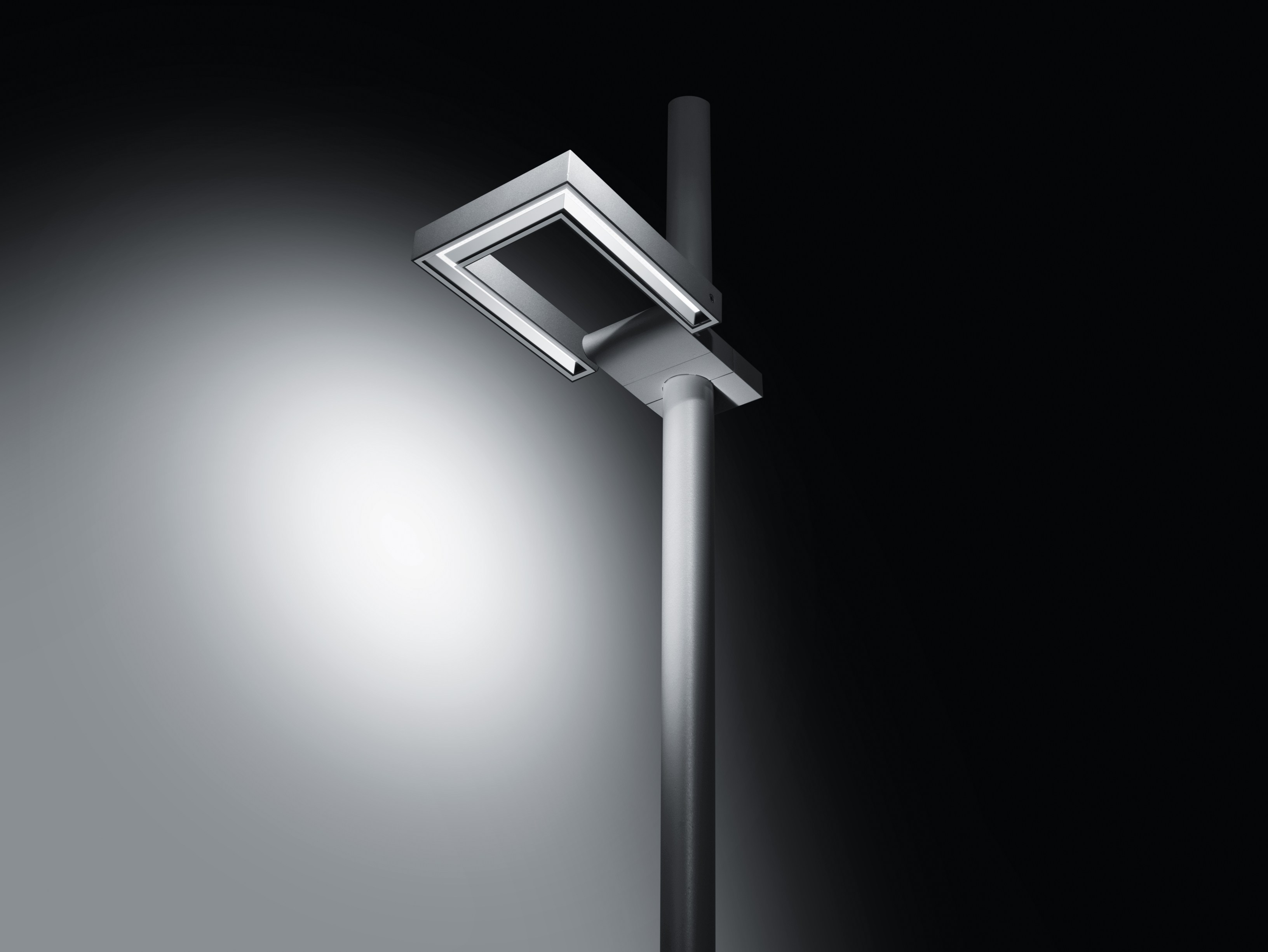OUTLINE LED garden lamp post By SIMES