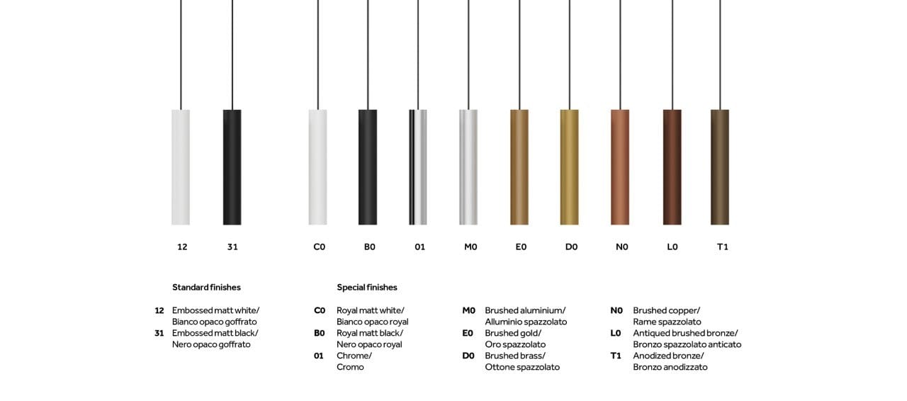 OUTLINE track-Light By Reggiani