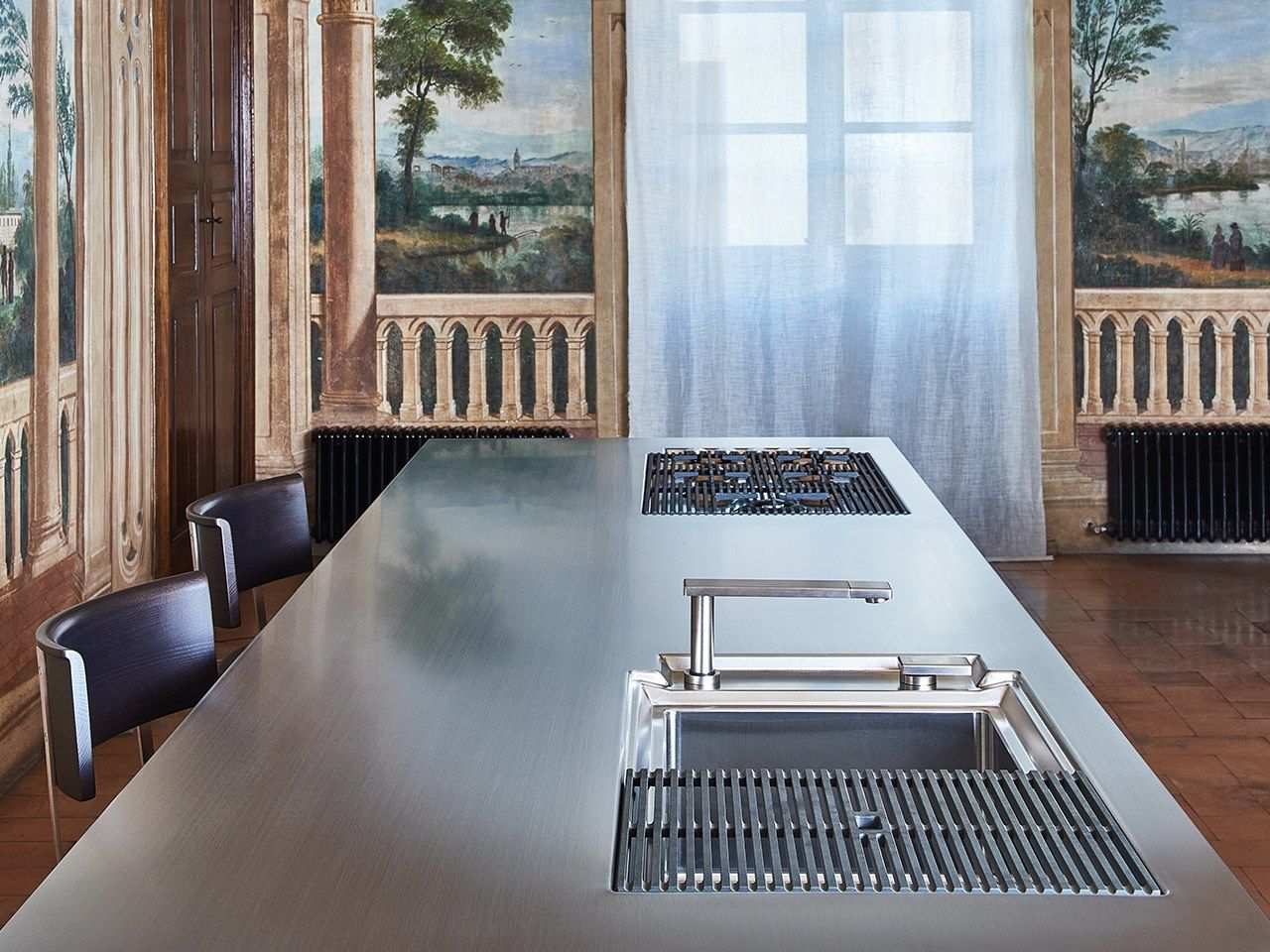 OUTLINE Stainless steel sink By Foster