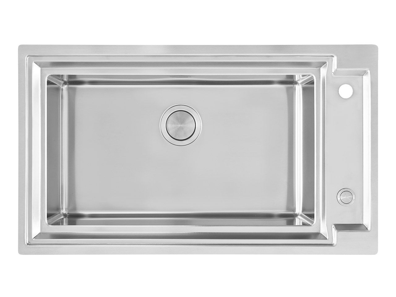 OUTLINE Stainless steel sink By Foster