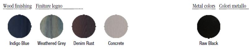 OVERDYED | Round coffee table Overdyed Collection By Moroso