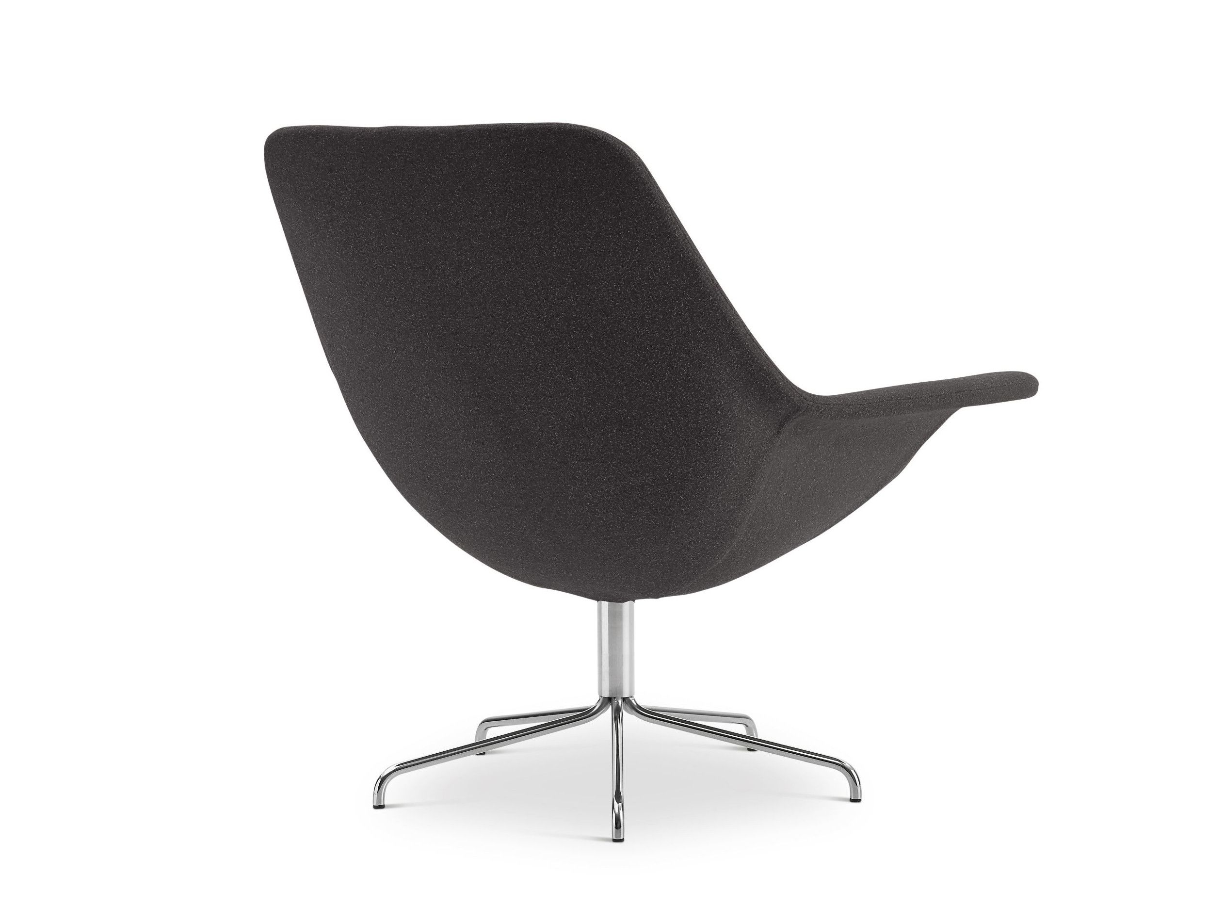 Easy chair with floor plate OYSTER LOW By Offecct design Michael Sodeau