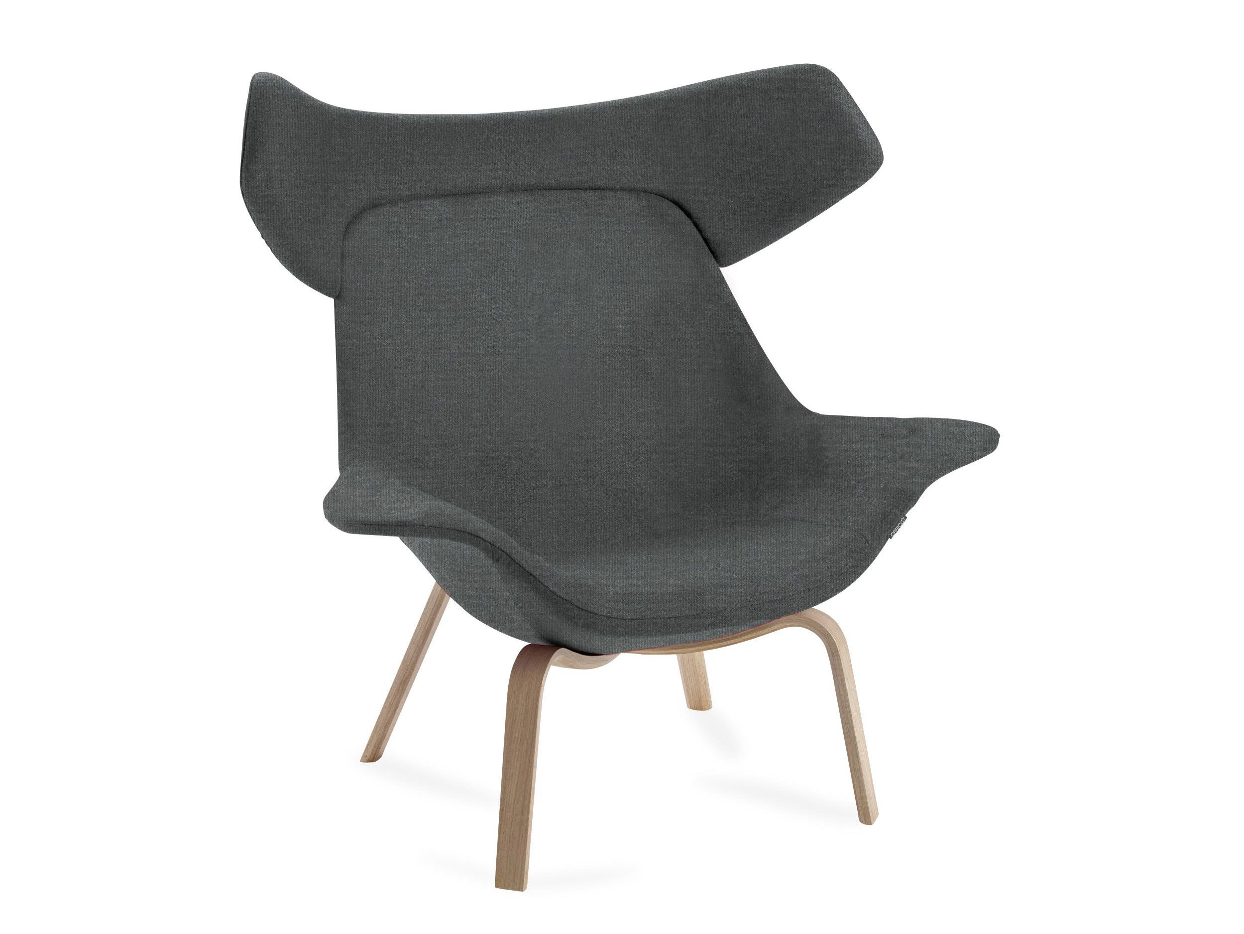OYSTER WOOD HIGH Easy chair By Offecct | design Michael Sodeau