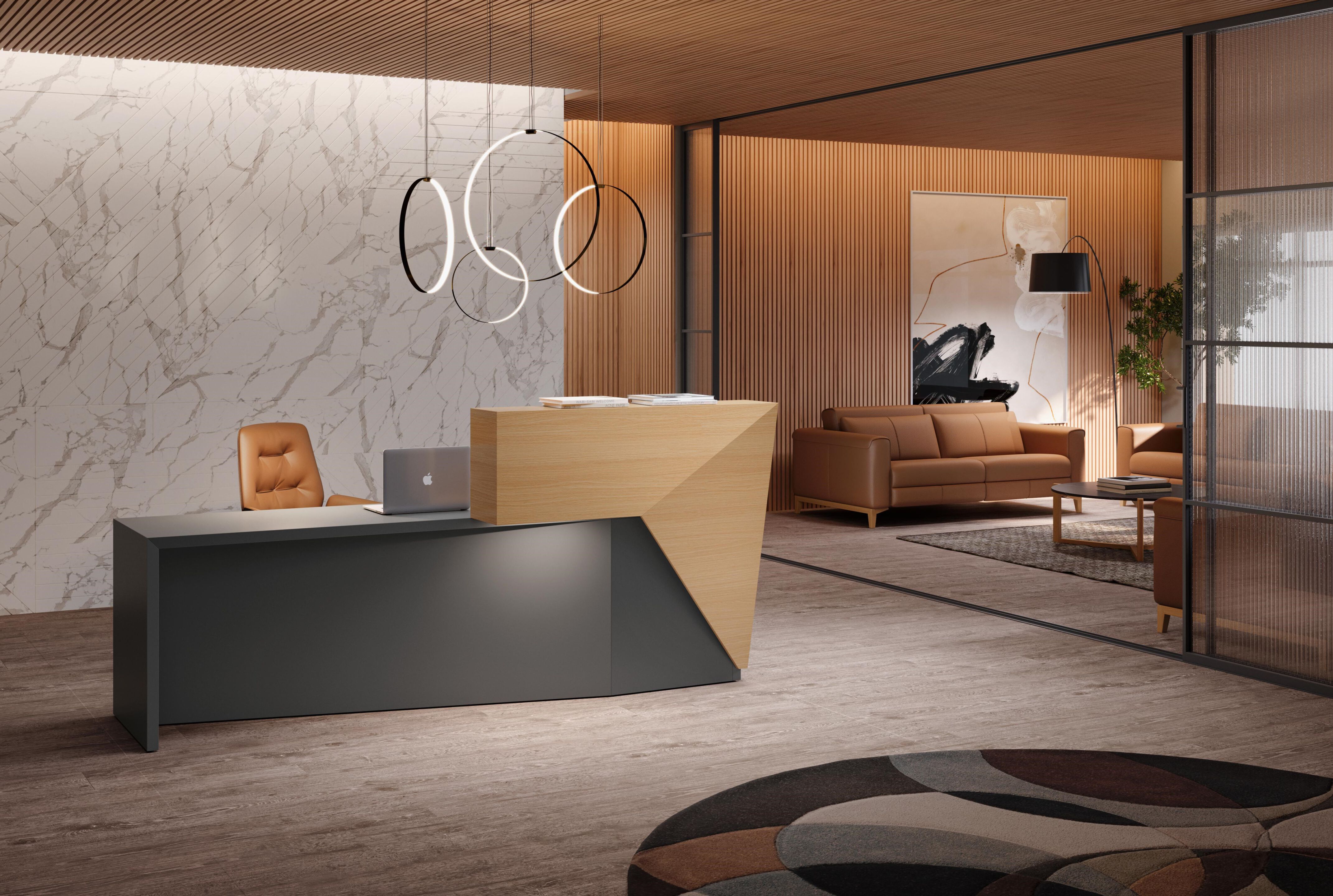 NIU Reception desk By Ofifran | design Pepe Font
