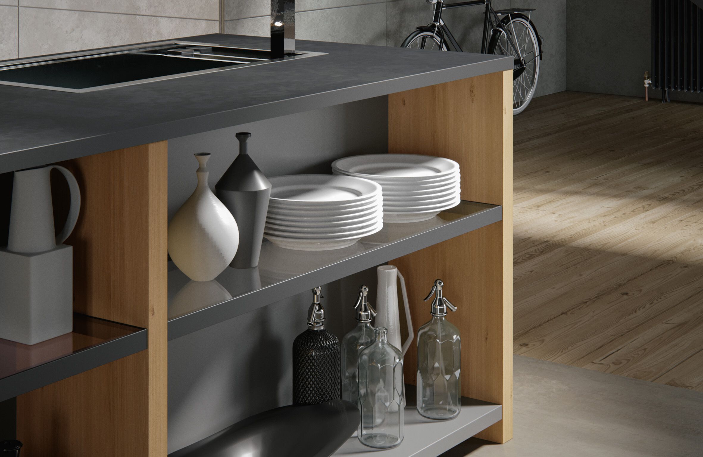 INDUSTRIAL Kitchen By Old LIne