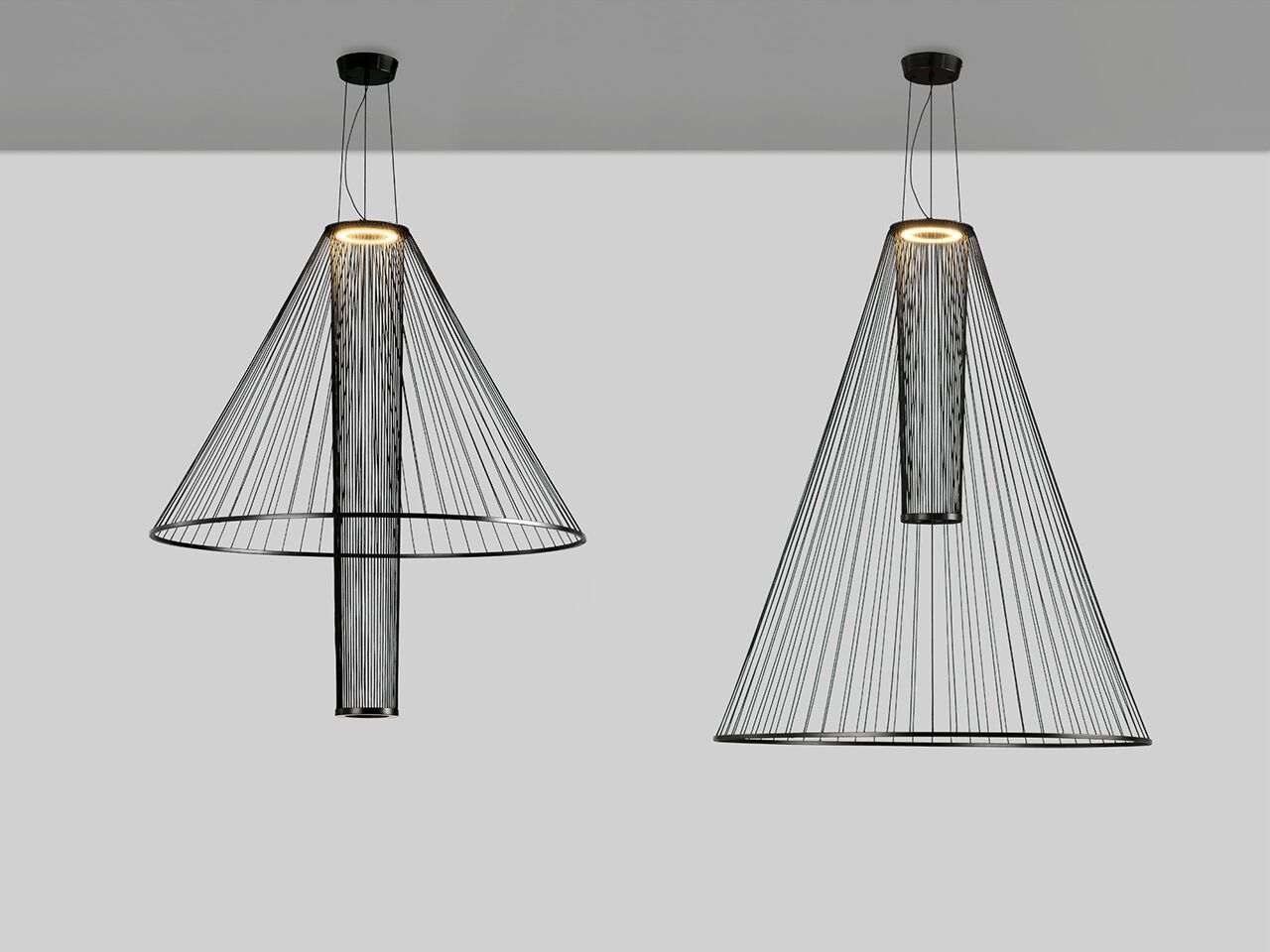 MEDUSA LED rope pendant lamp By Olé Lighting