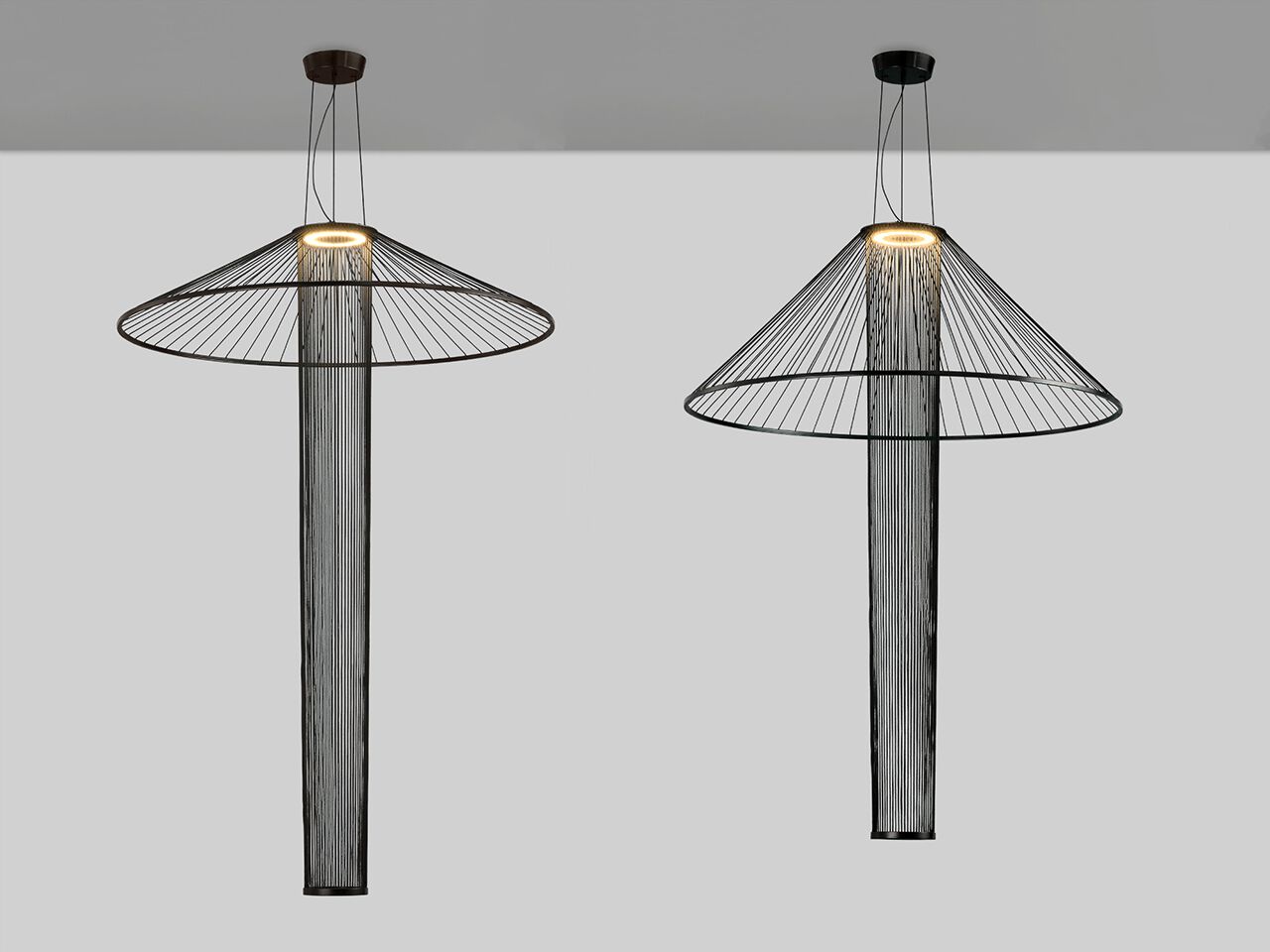 MEDUSA LED rope pendant lamp By Olé Lighting