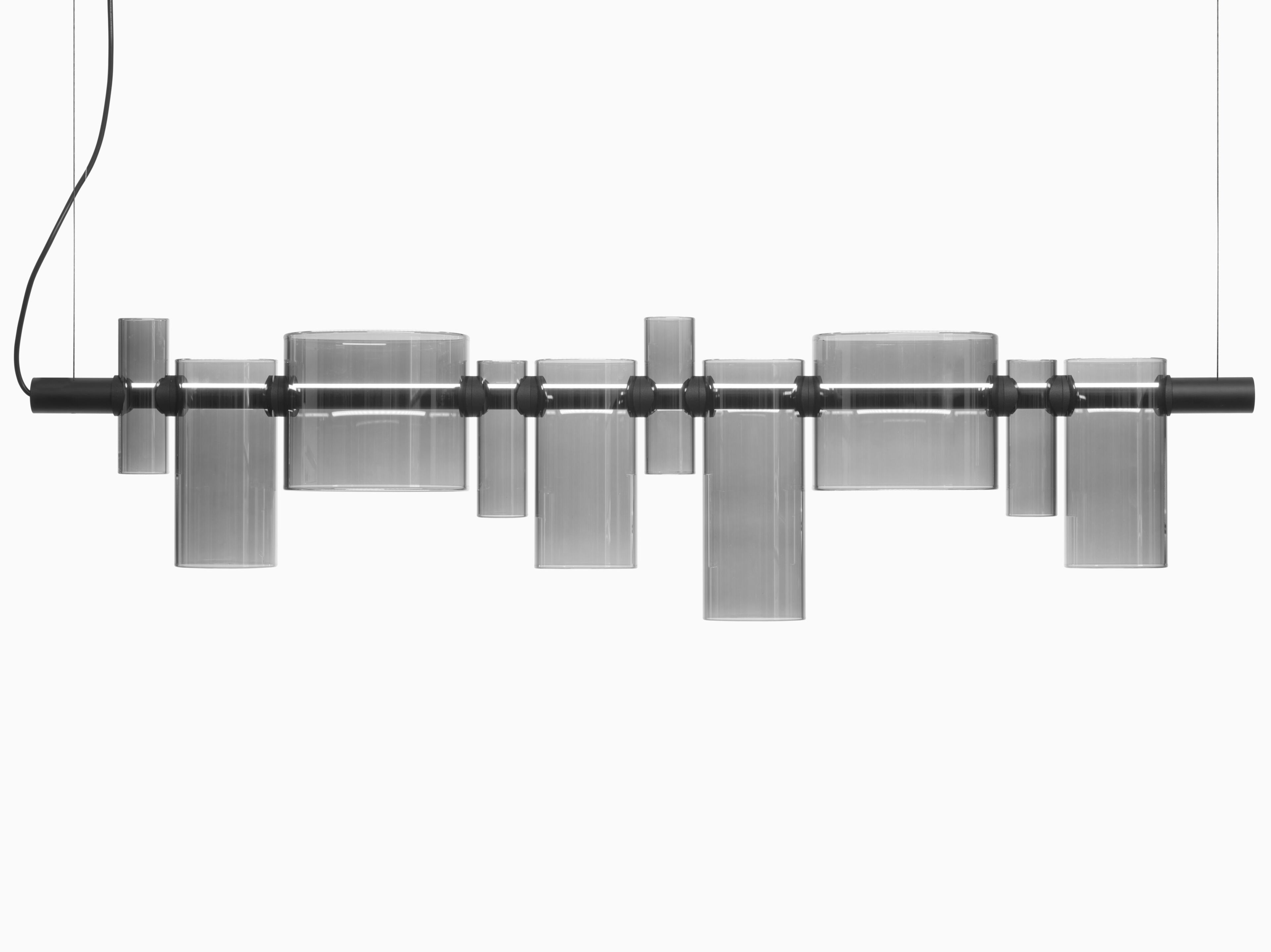 DANCING GLASS LED glass pendant lamp By Oluce | design Victor Vasilev