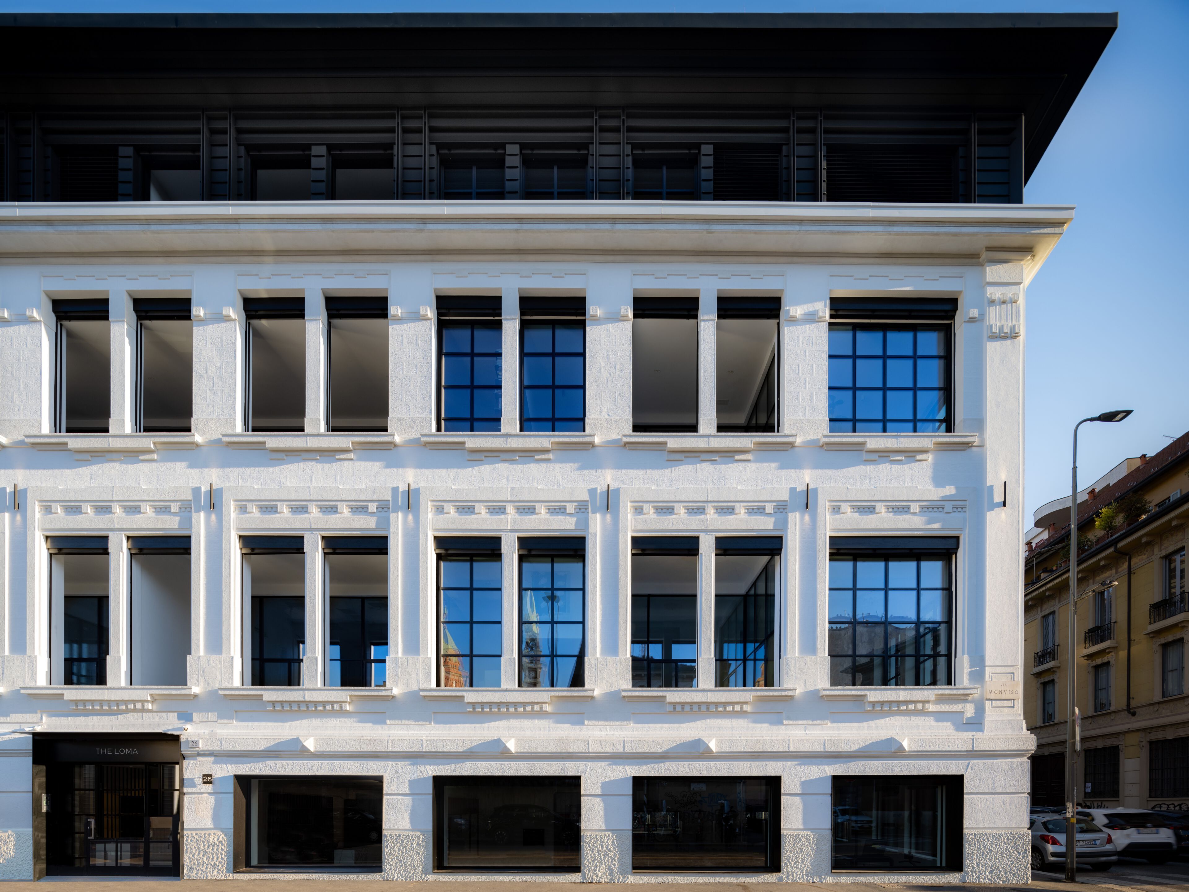 FERROFINESTRA W75 TB Entry door By Ottostumm