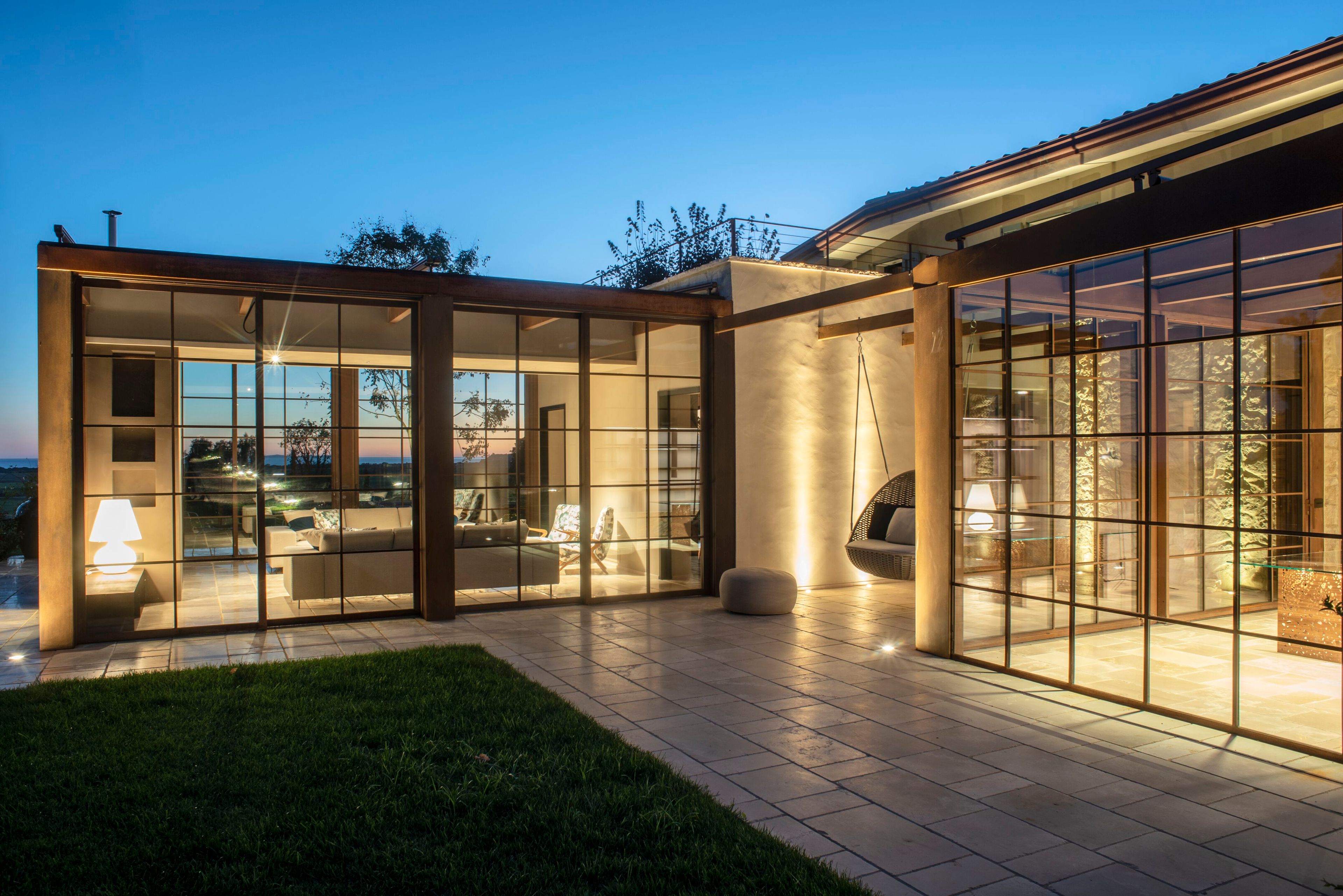 FERROFINESTRA W75 TB Entry door By Ottostumm