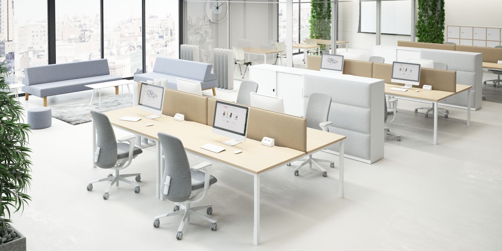 P-SQUARE | Office desk By FURNIKO