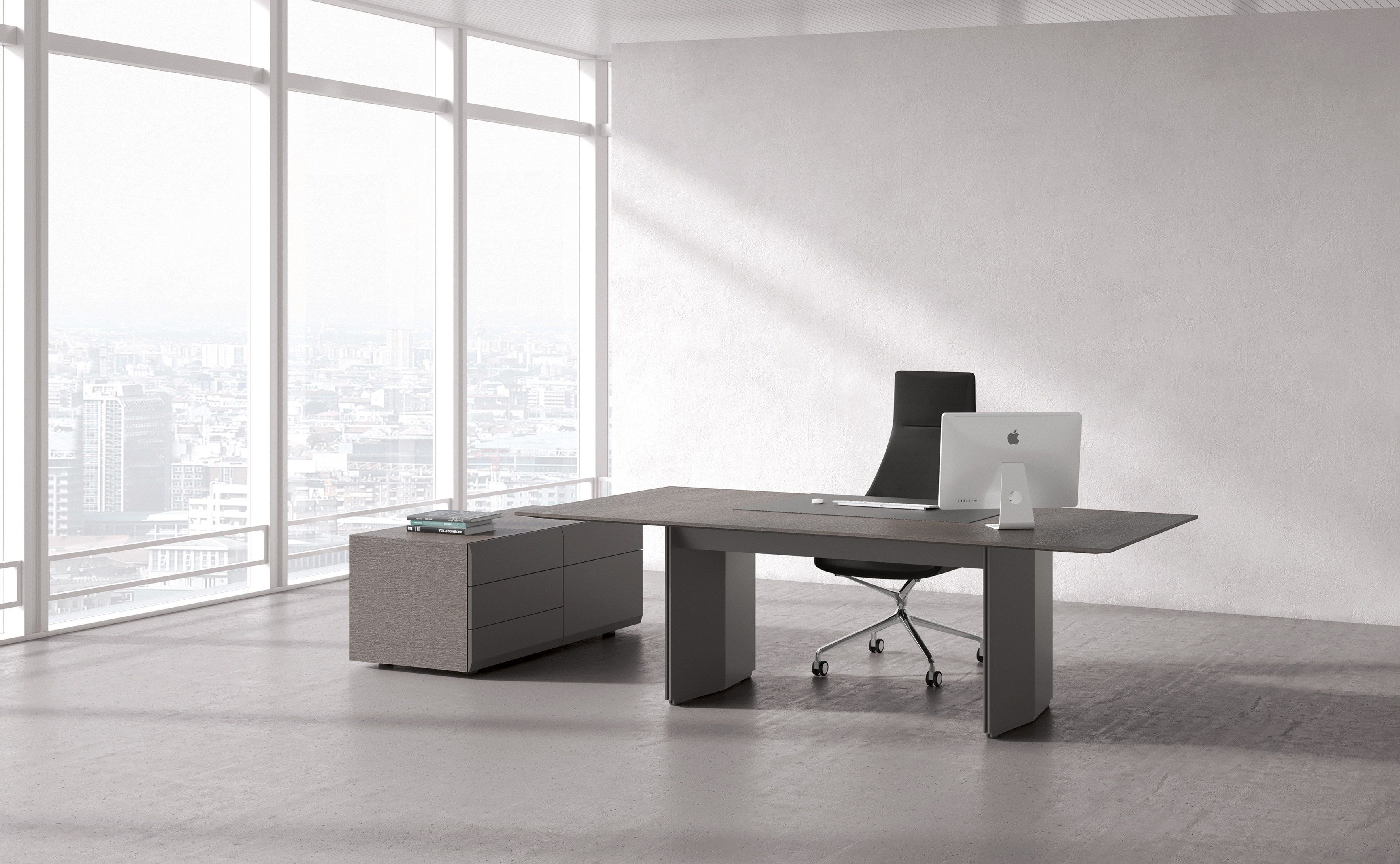 PACE | Height-adjustable office desk By RENZ design Jehs+Laub