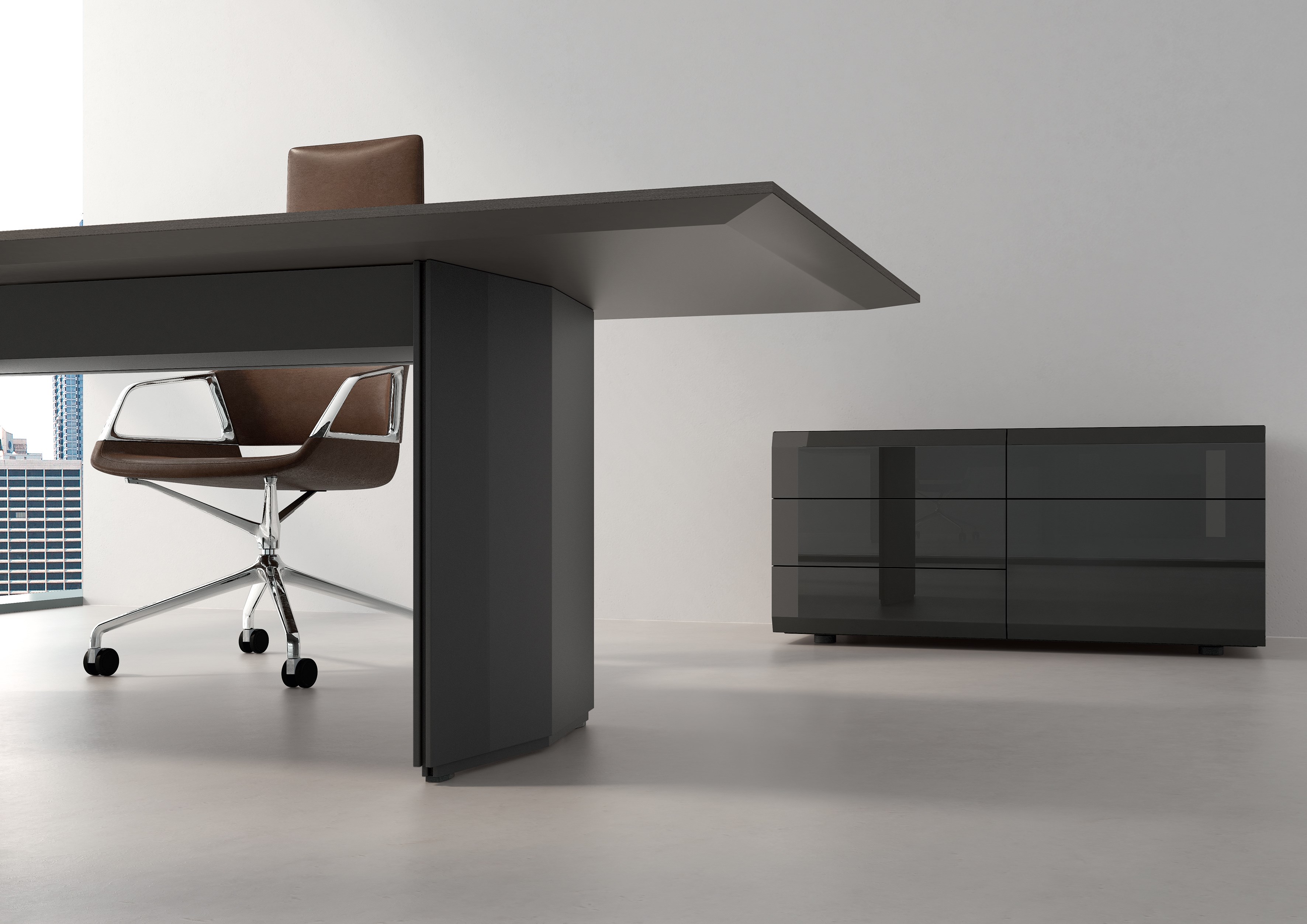 PACE | Height-adjustable office desk By RENZ design Jehs+Laub