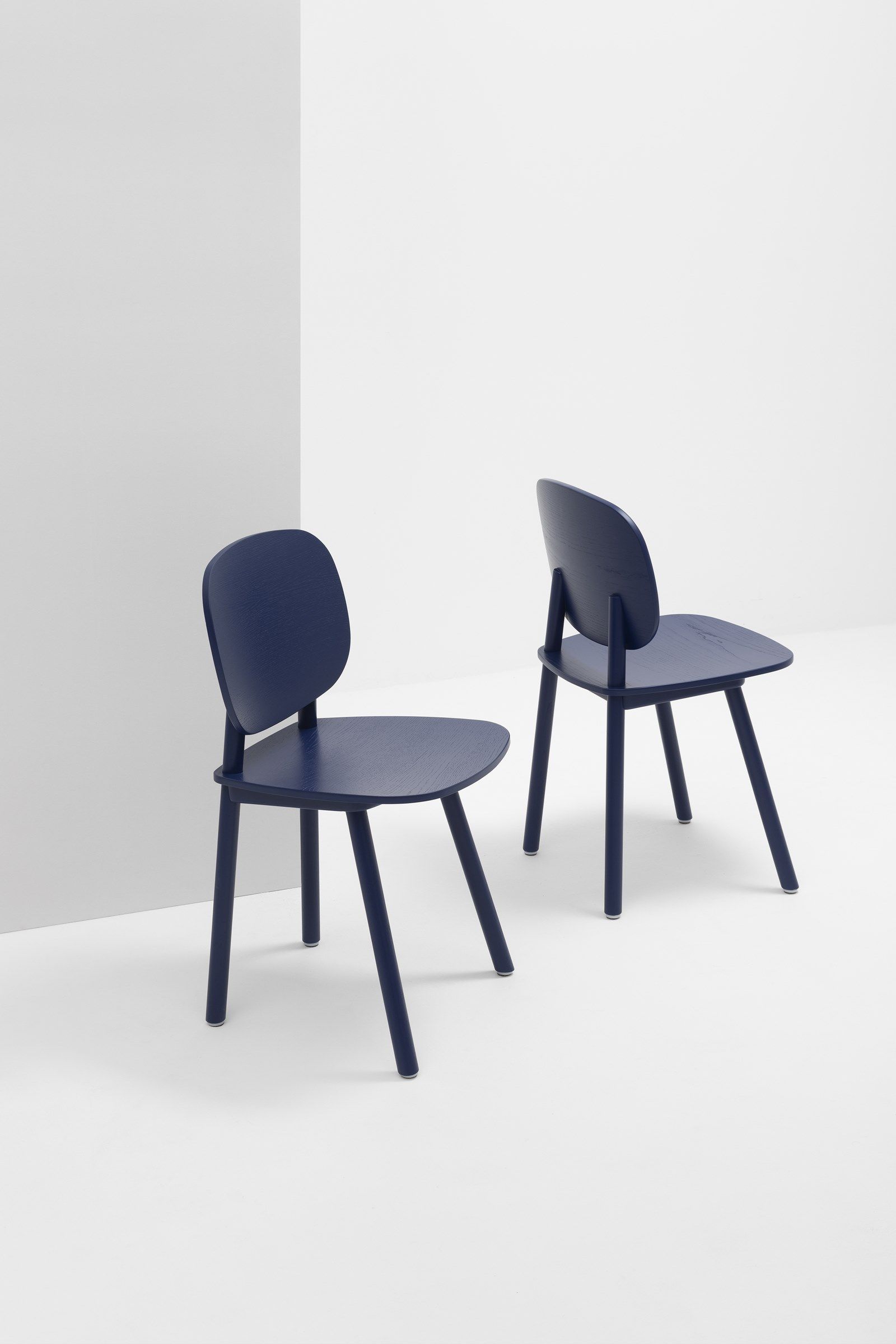 PADDLE Wooden chair By CRUSO | design Benoît Deneufbourg