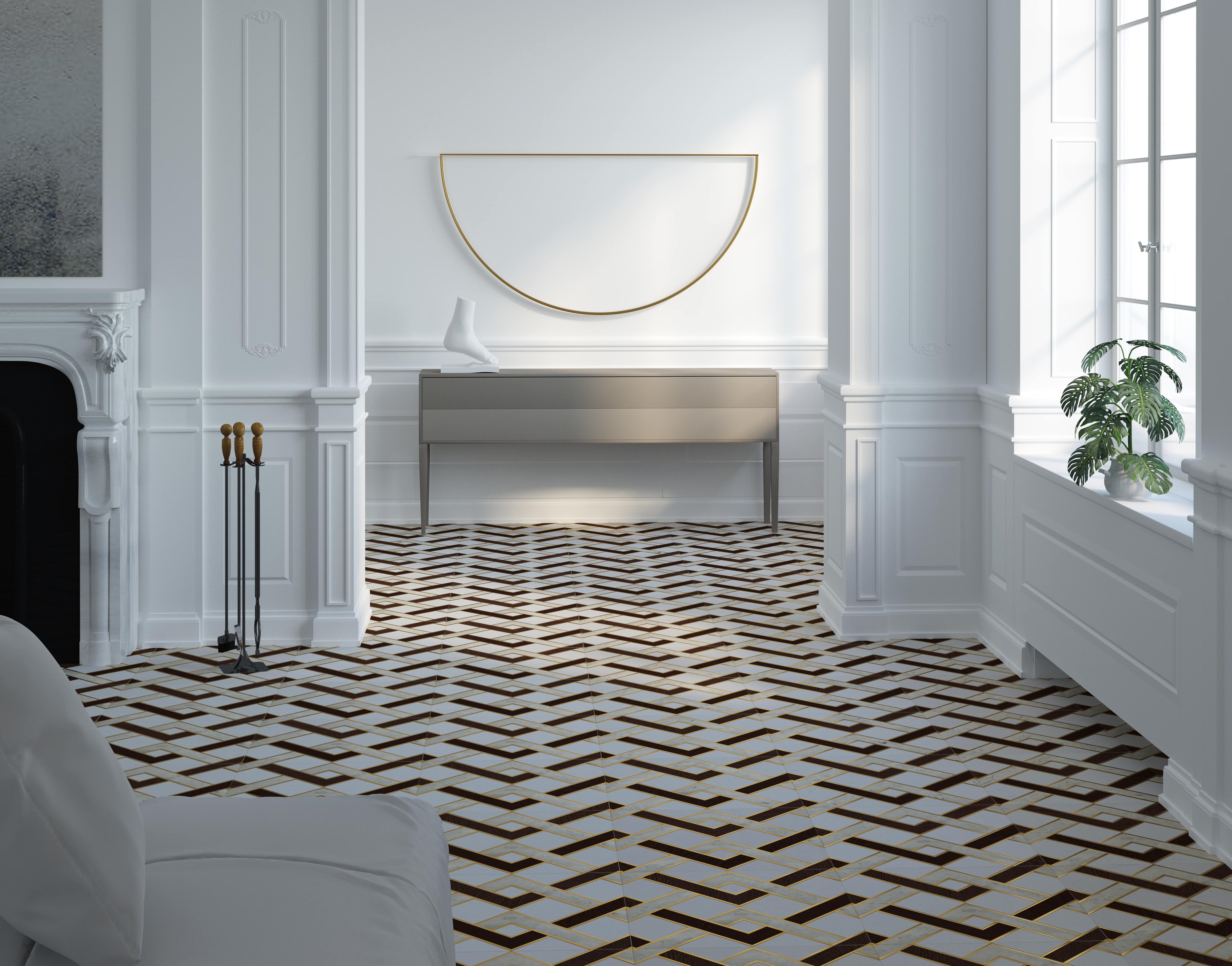 PALACIO Floor / wall tiles in natural stone and wood By Orvi