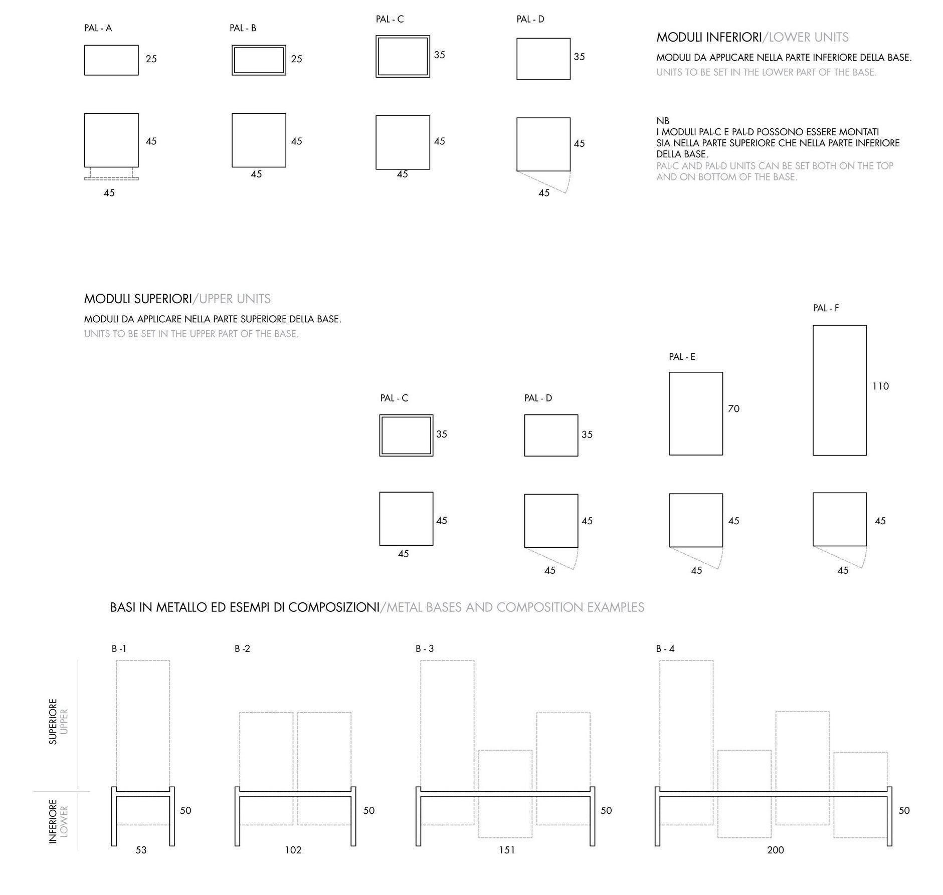 PALAFITTA Modular highboard with doors By ARKOF LABODESIGN | design ...