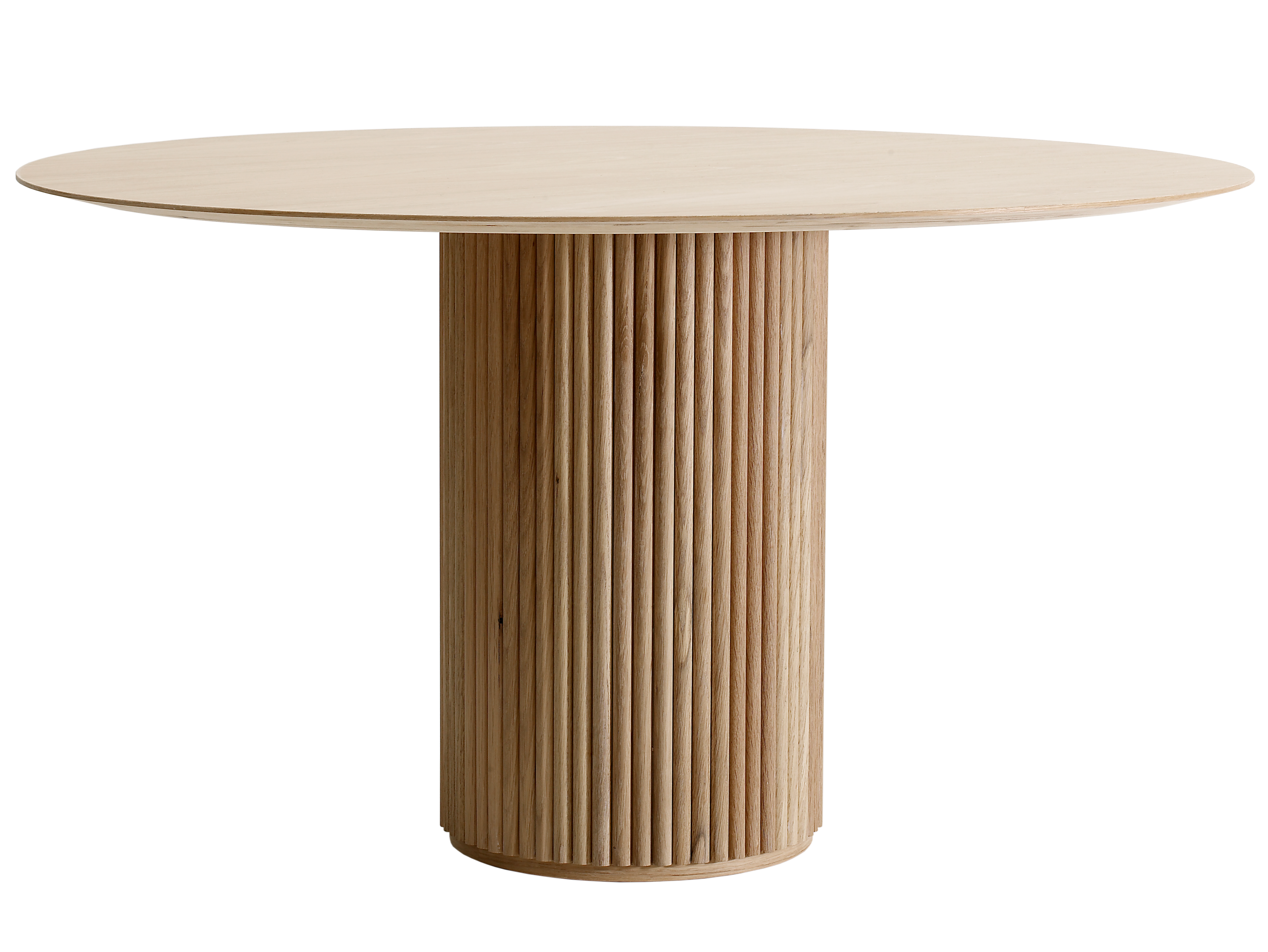 PALAIS ROYAL Round oak table By ASPLUND | design Anya Sebton, Eva Lilja ...