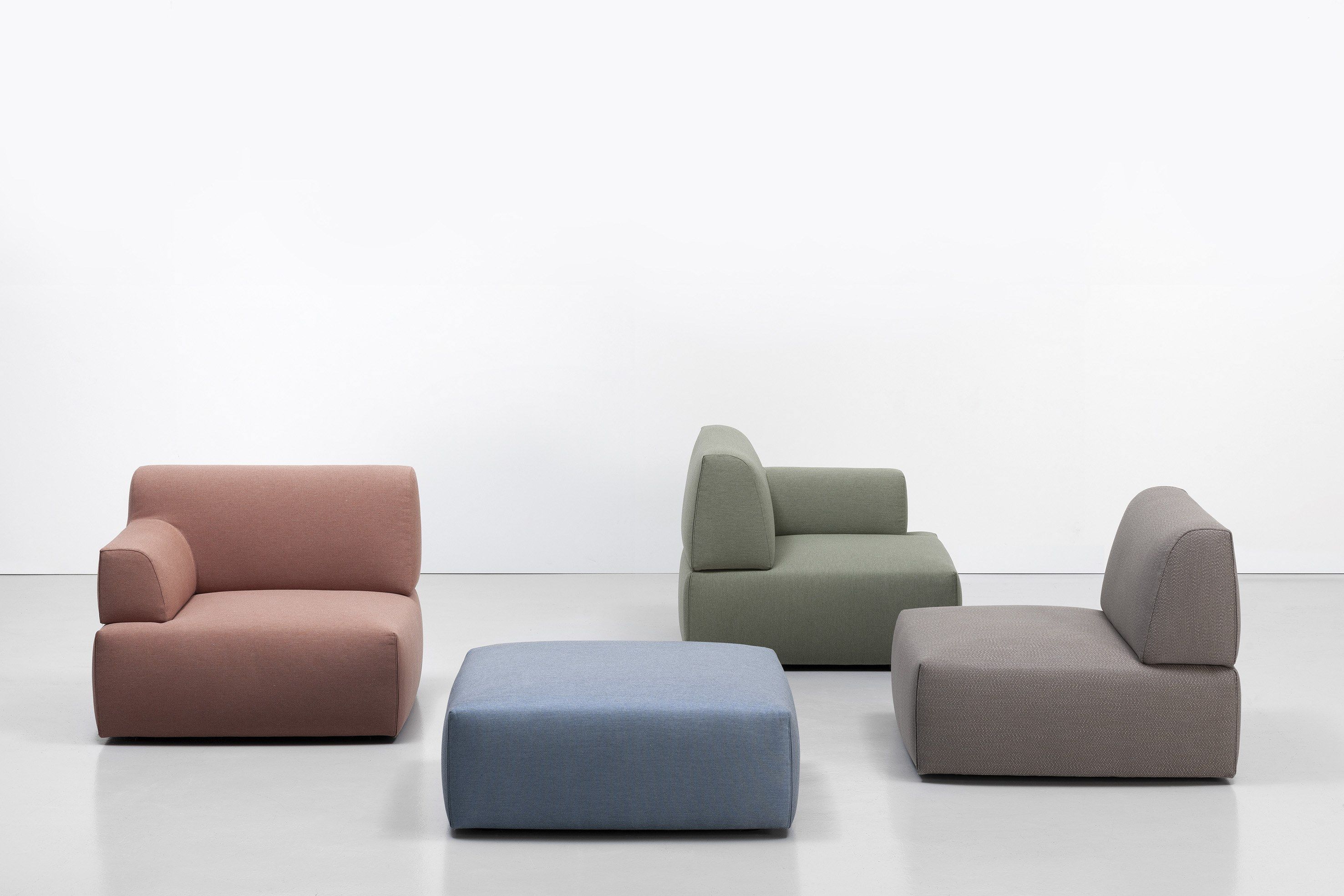 PALCHETTO | Divano da giardino componibile By Kristalia design Industrial Facility