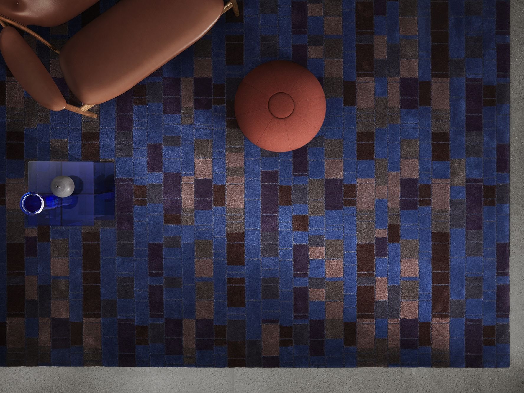 PALETTE Rectangular handmade wool rug By Kasthall | design Maja ...