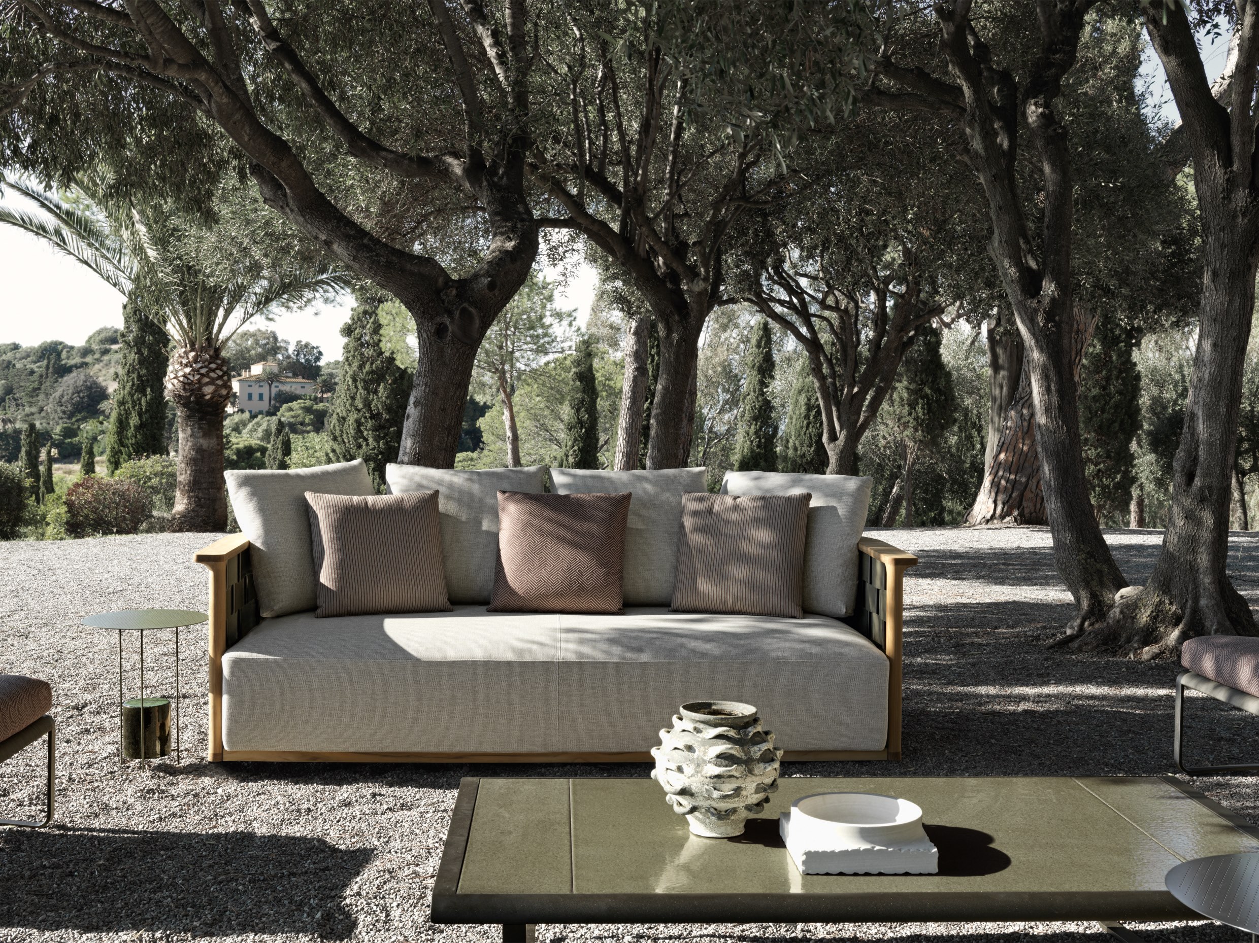 PALINFRASCA | 2 seater garden sofa By Molteni & C. design Vincent Van ...