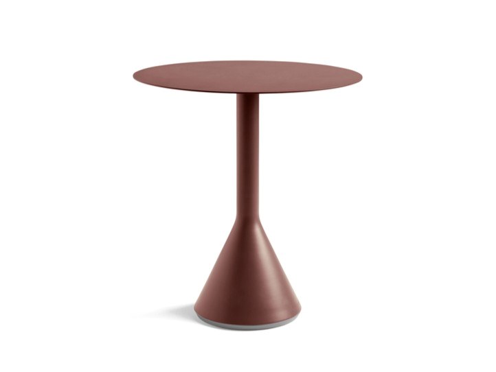 PALISSADE CONE Round steel garden table By Hay | design Ronan & Erwan ...