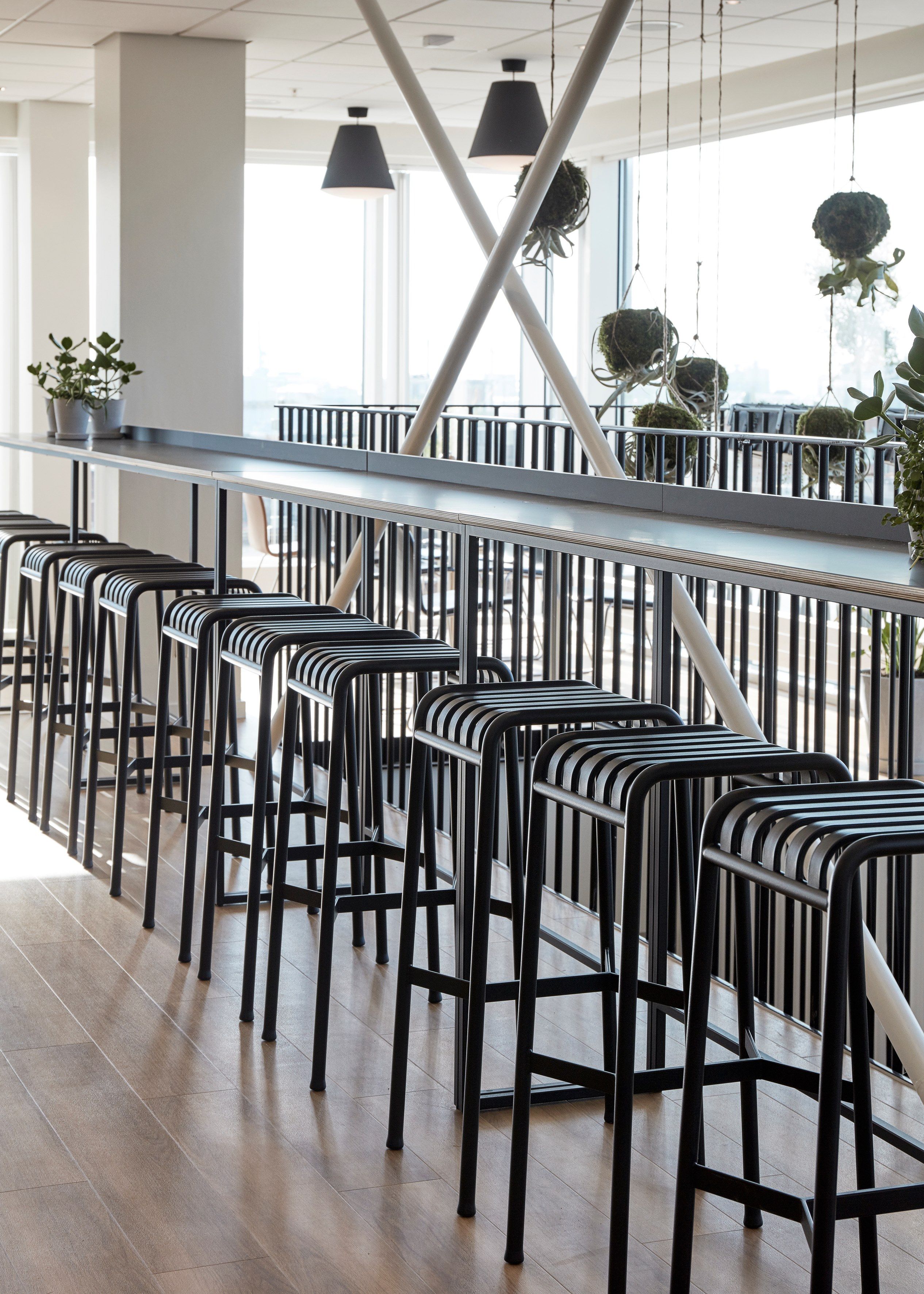 PALISSADE Steel barstool By Hay | design Ronan & Erwan Bouroullec