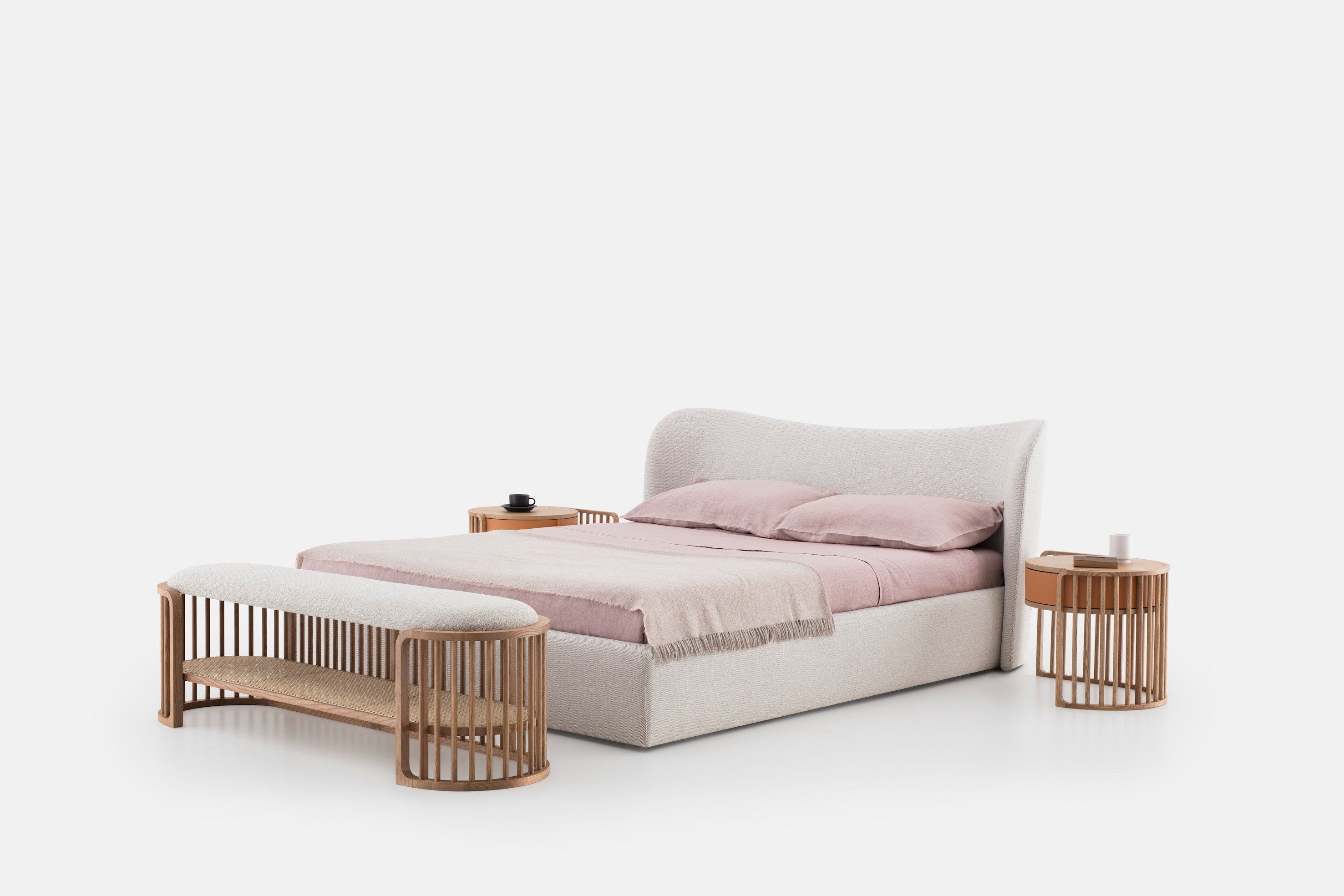 PALÙ | Bedside table Palù Collection By PIANCA design Raffaella Mangiarotti