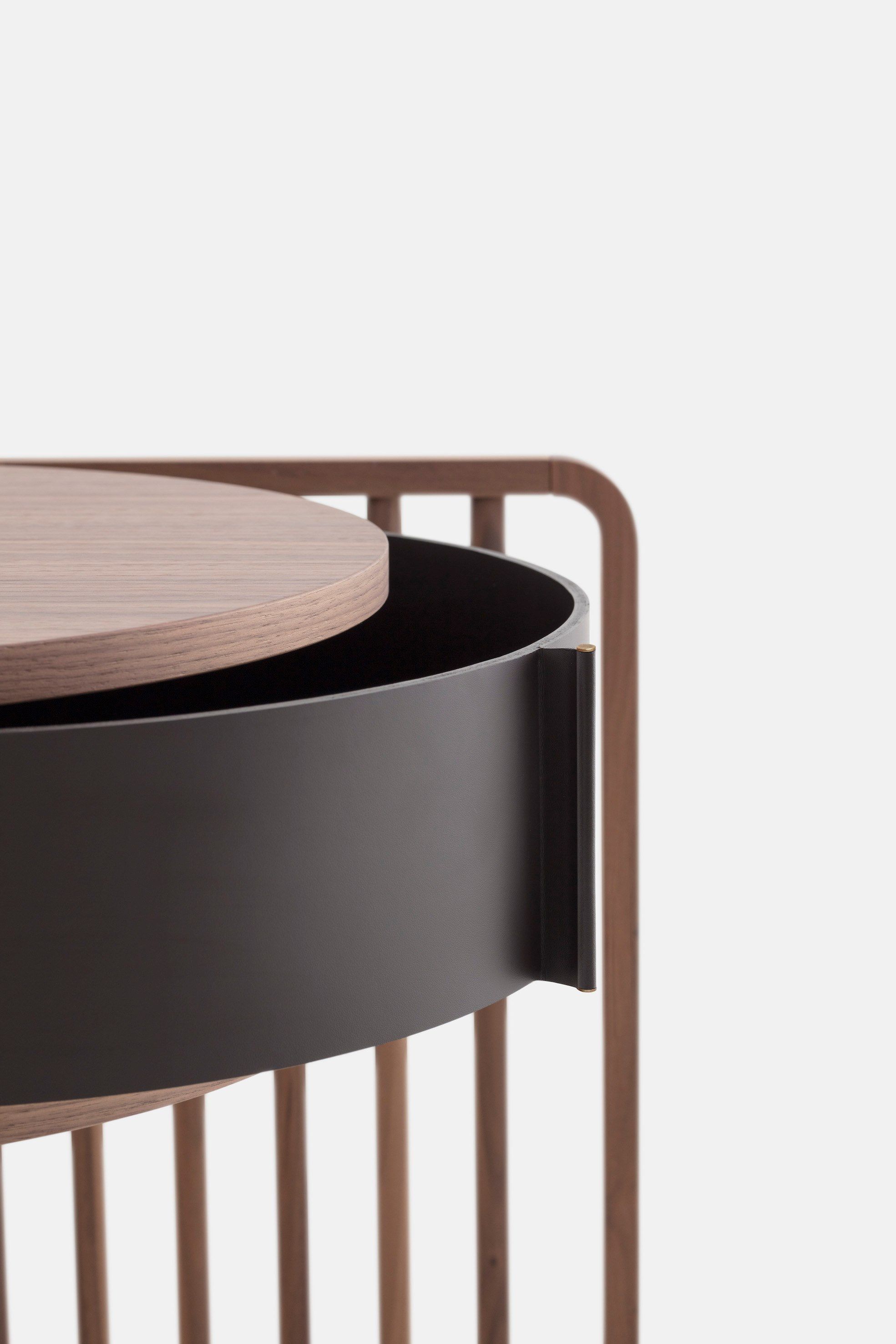 PALÙ | Bedside table Palù Collection By PIANCA design Raffaella Mangiarotti