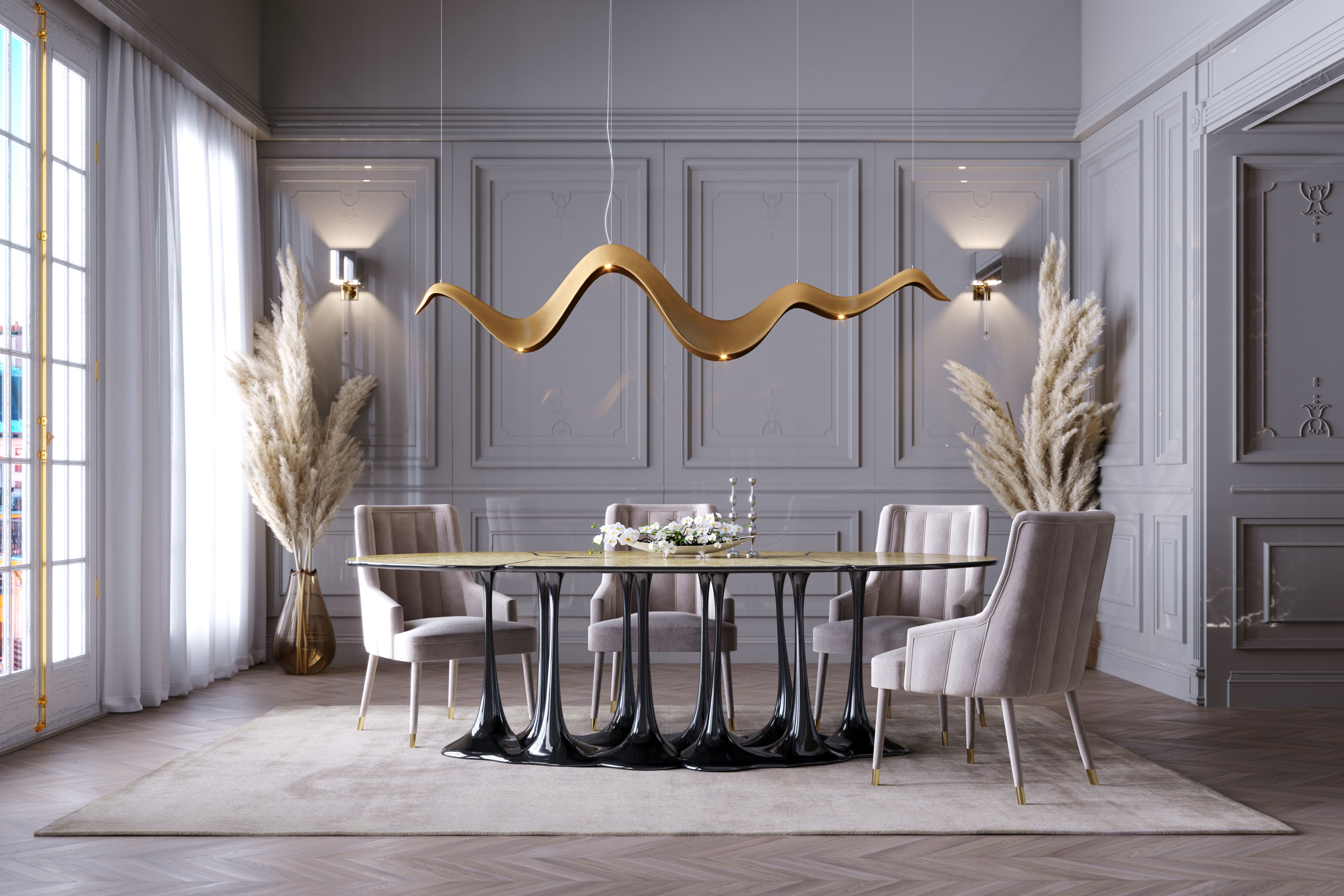 PANGEA K2013 Oval fiberglass table By KARPA