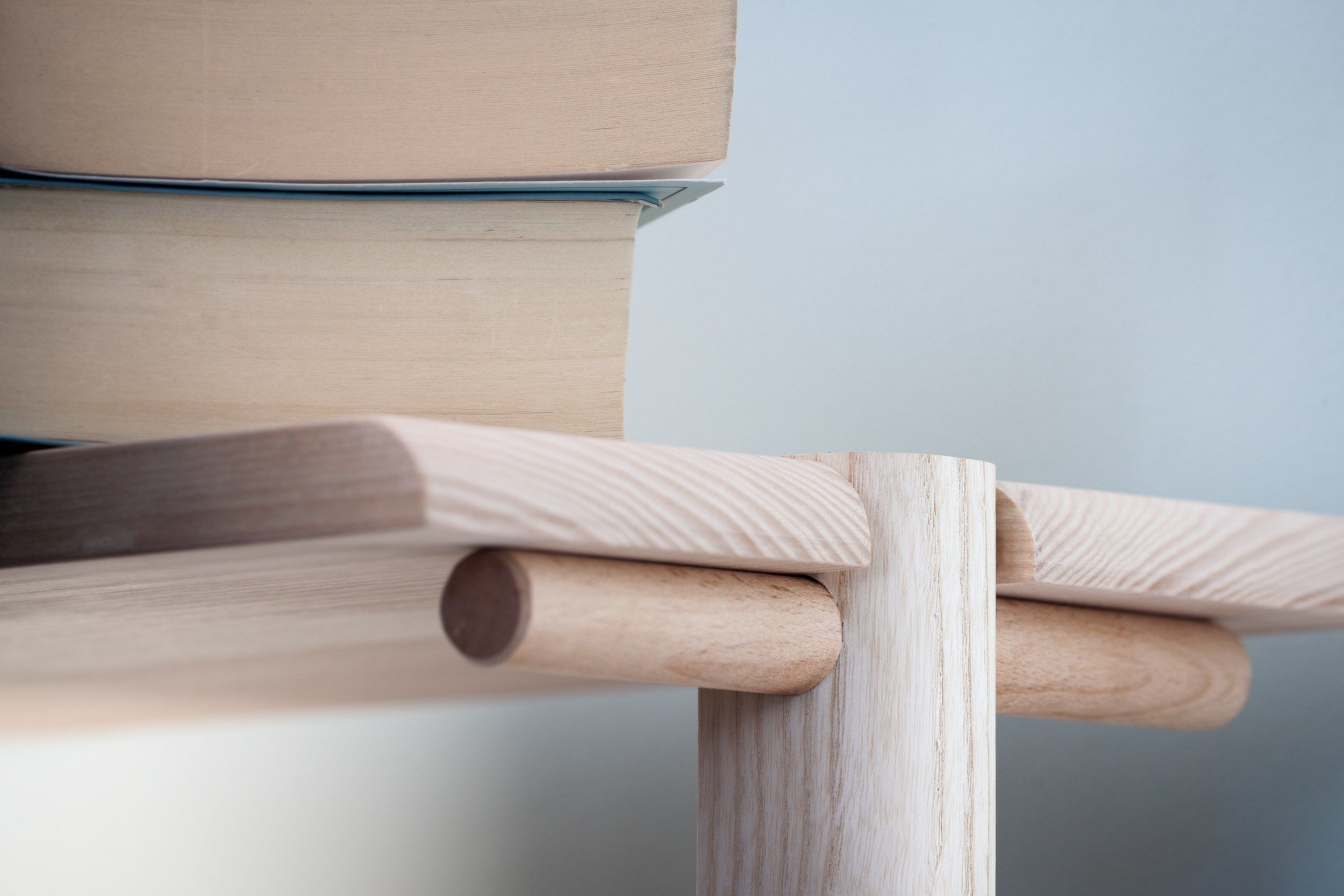 Solid wood bench / hallway unit PANKA By Xilolab