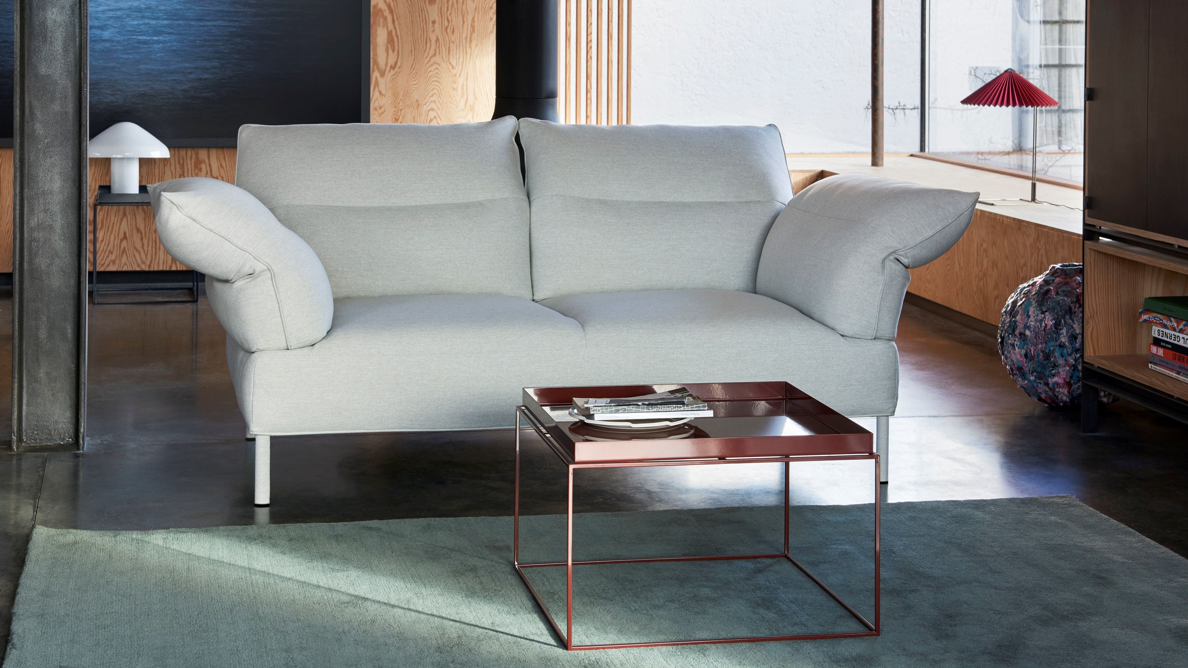 PAO GLASS LED blown glass table lamp By Hay | design Naoto Fukasawa