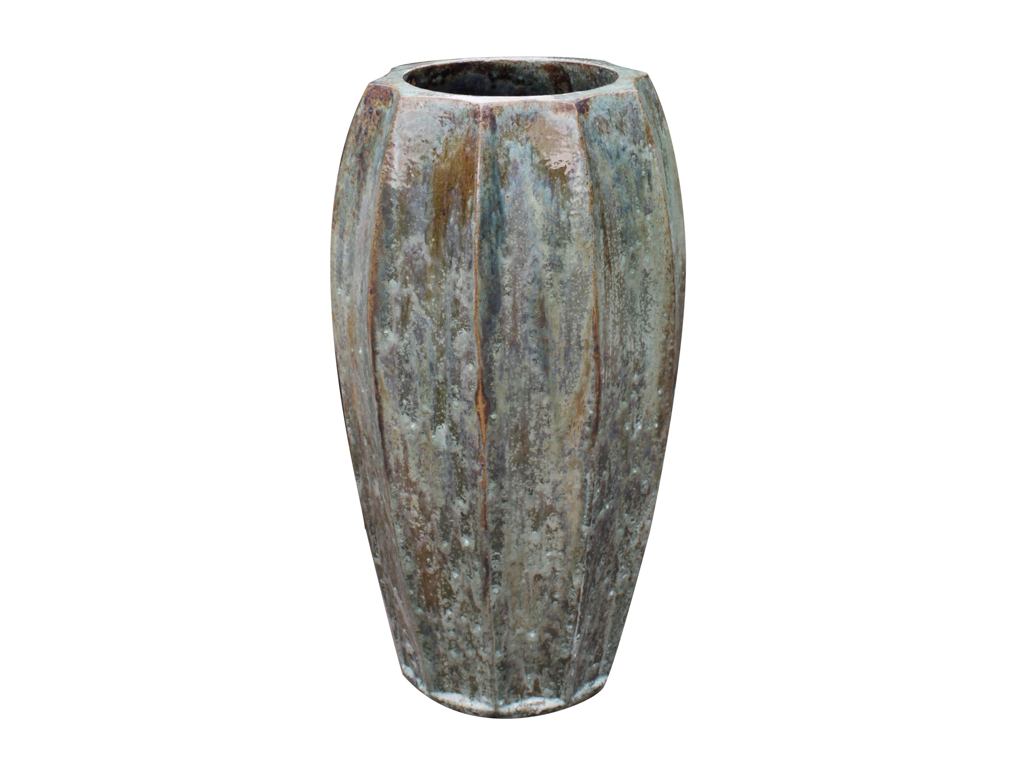 SUPERSTAR Handmade terracotta garden vase By PAOLELLI GARDEN