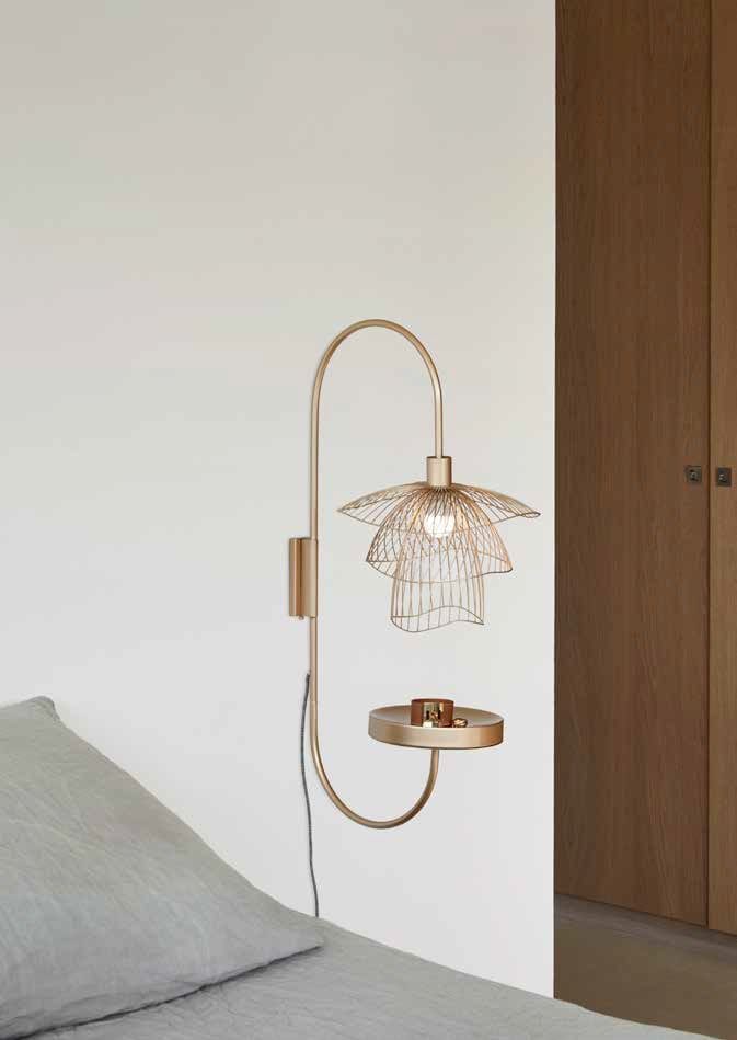 PAPILLON Metal wall light By Forestier | design Élise Fouin