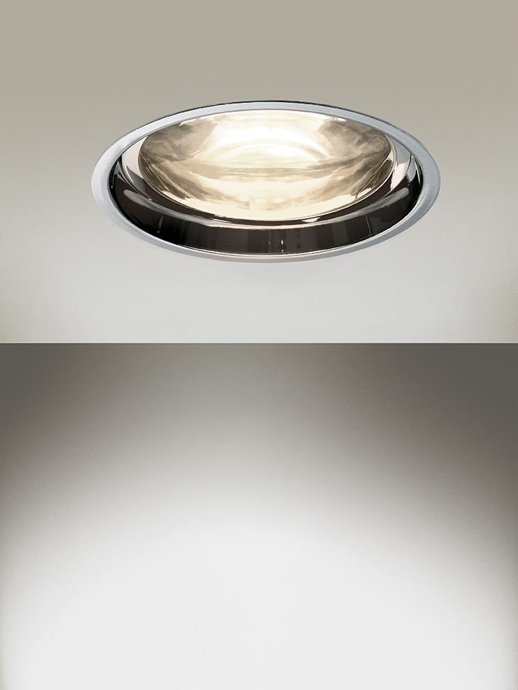 PARABOLA Recessed LED adjustable aluminium spotlight By Artemide