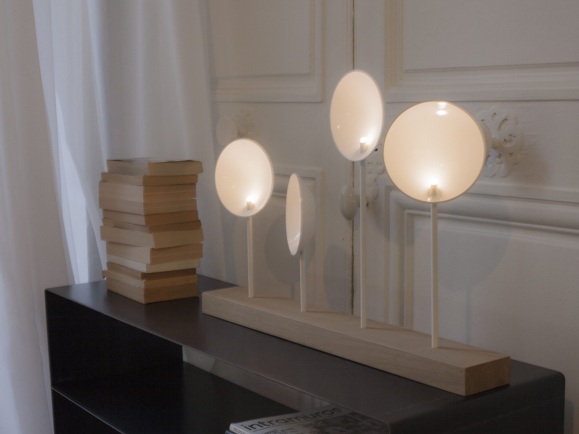 LED table lamp PARABOLE By VIDAME CREATION design Julien Vidame