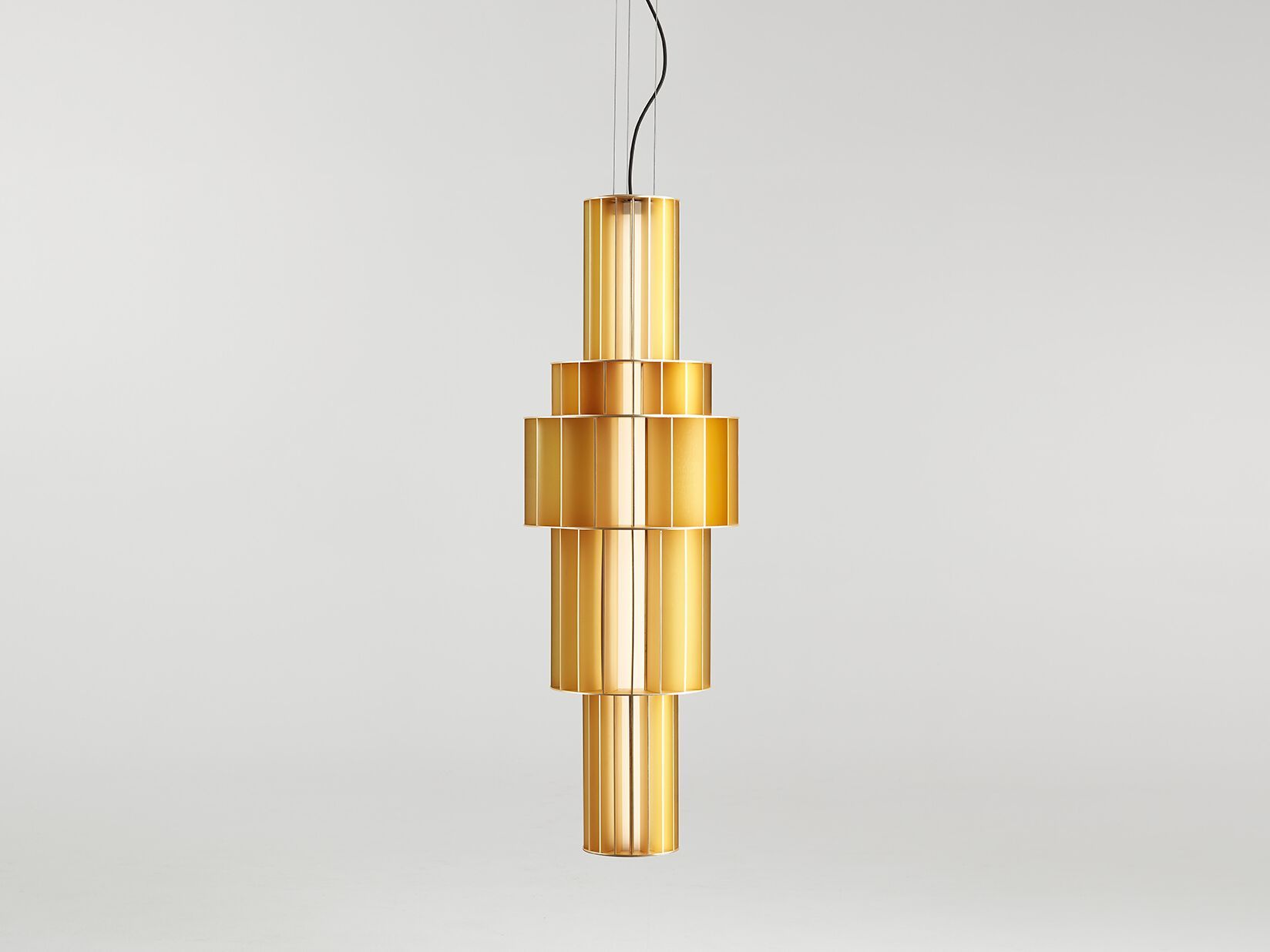 BABEL LED aluminium pendant lamp By PARACHILNA